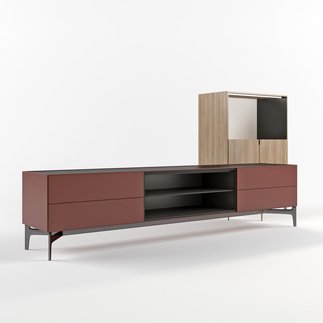Code Sideboard Poliform 3D Model - TurboSquid 1432718