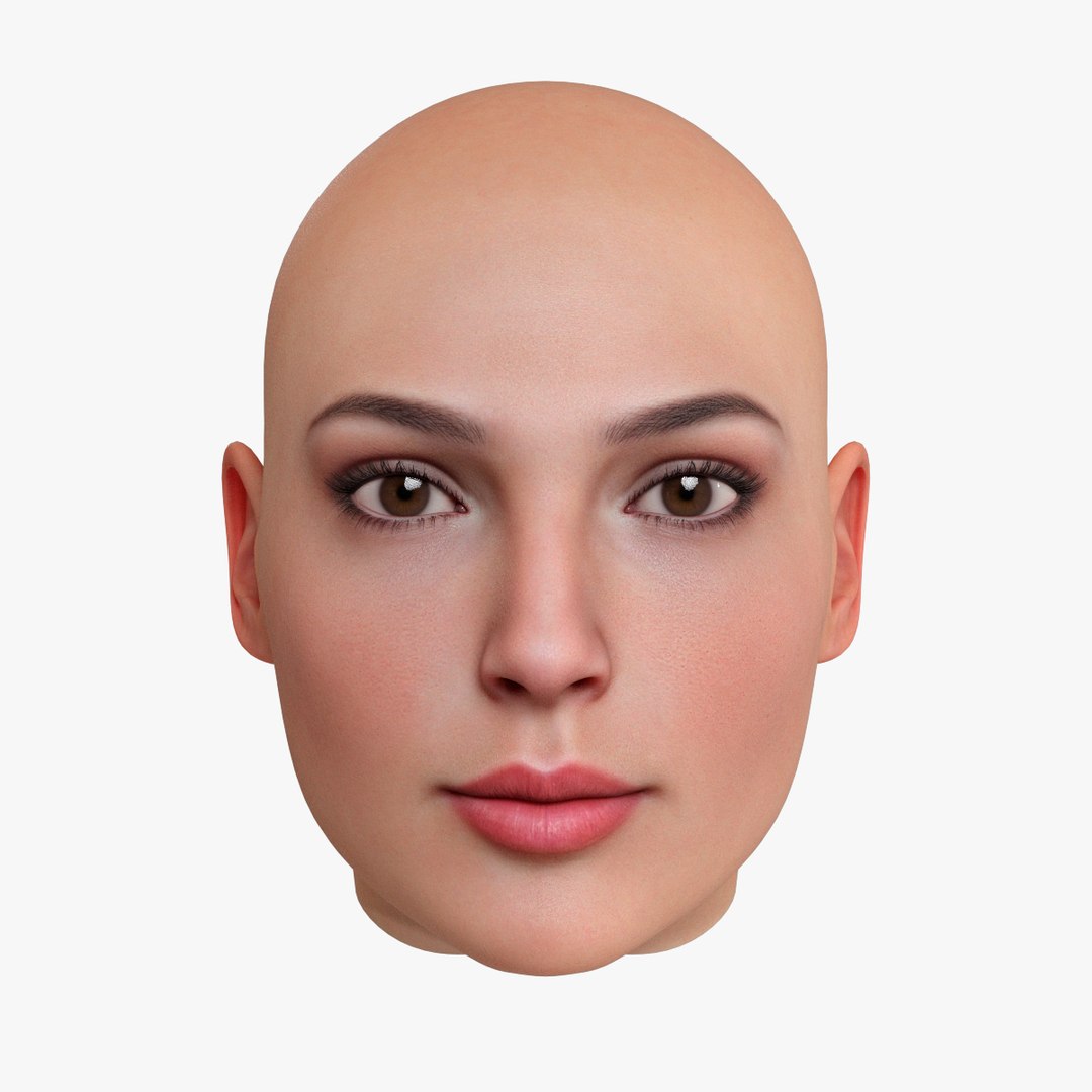 3D Model Gal Gadot Head - TurboSquid 1857171