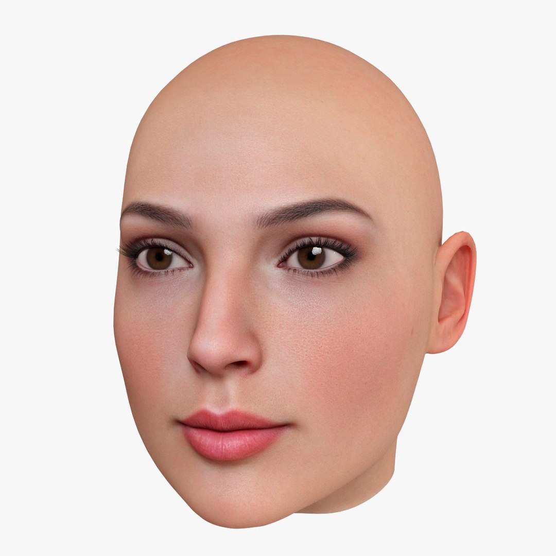 3D model Gal Gadot Head - TurboSquid 1857171