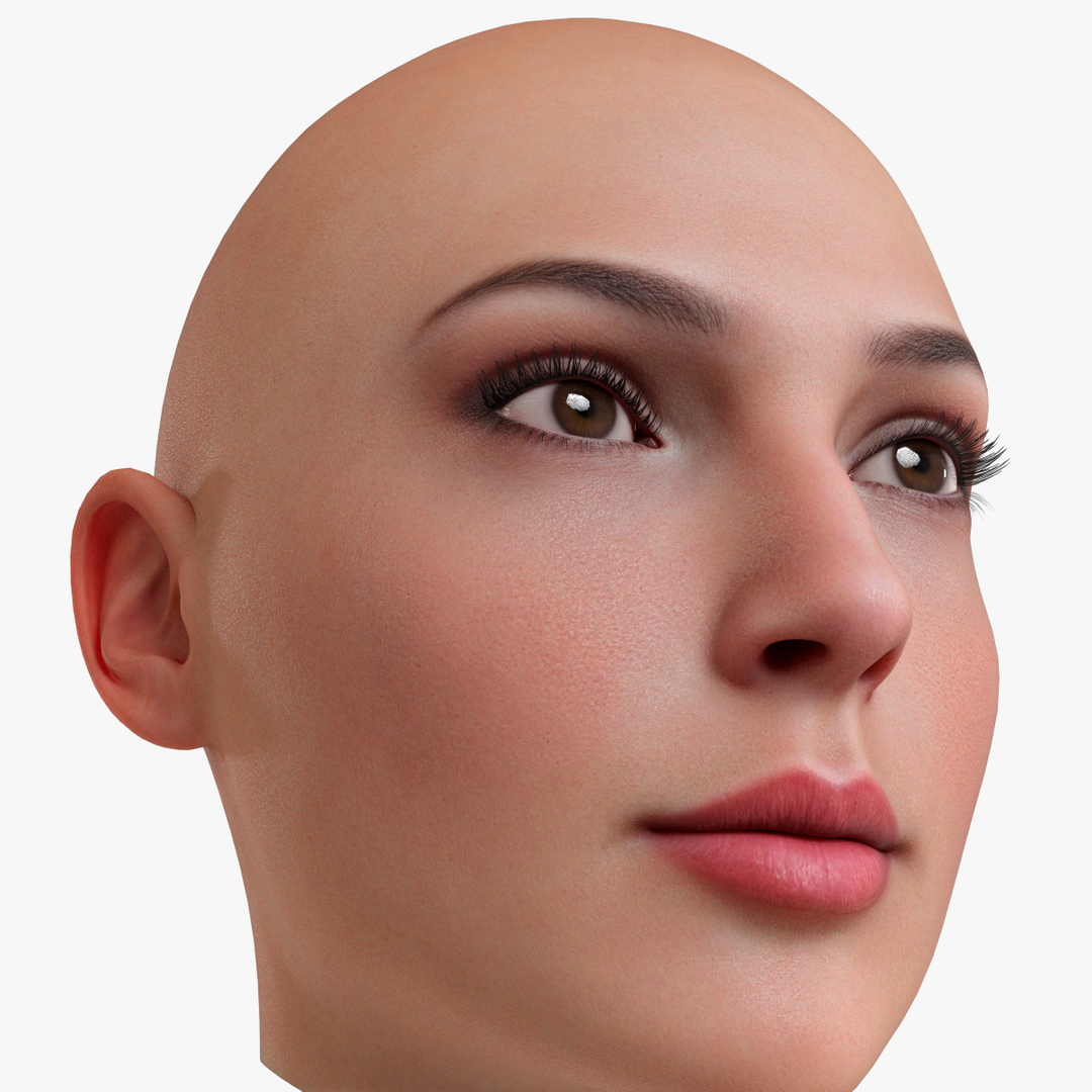 3D model Gal Gadot Head - TurboSquid 1857171