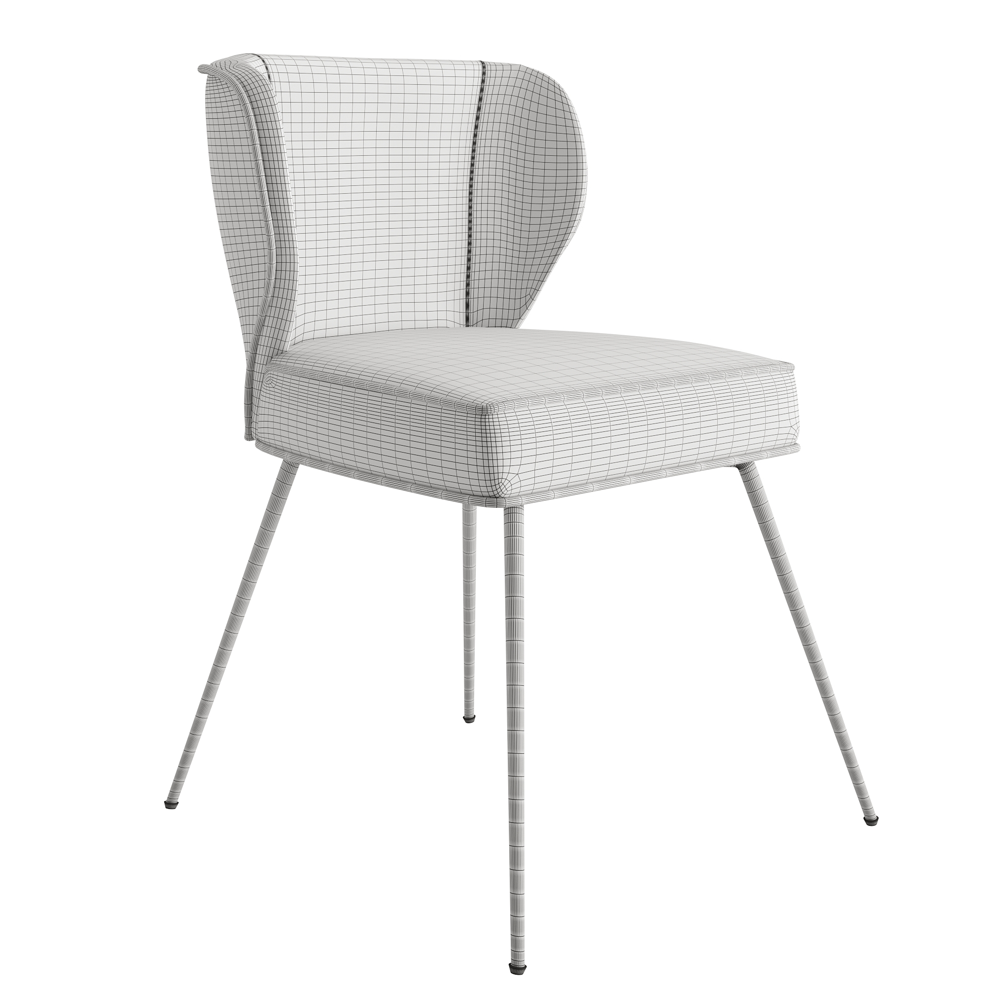 Wayne chair 3D model - TurboSquid 1982437