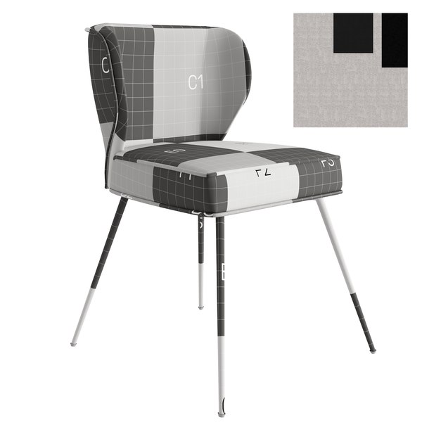 Wayne chair 3D model - TurboSquid 1982437