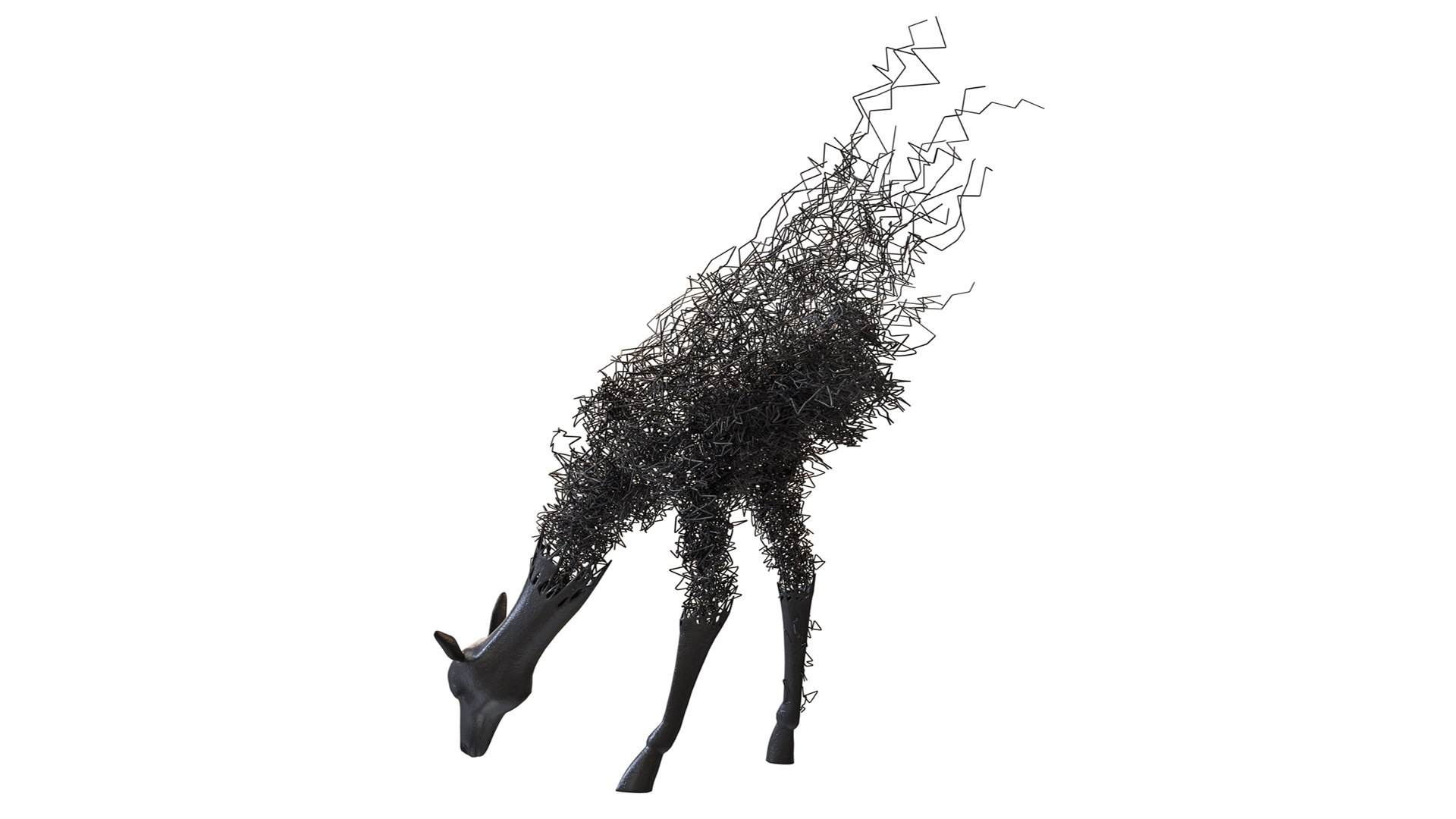 Modern Sculpture Tomohiro Inaba 2 3D Model - TurboSquid 2094176