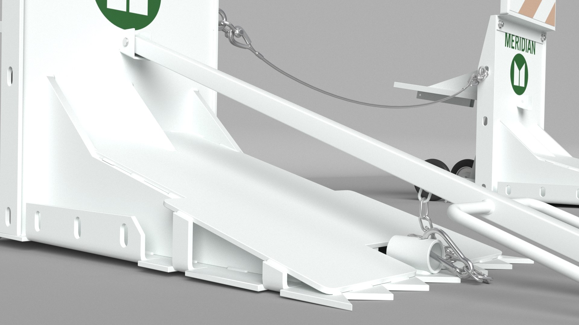 Hostile Vehicle Barriers 3D - TurboSquid 1986199