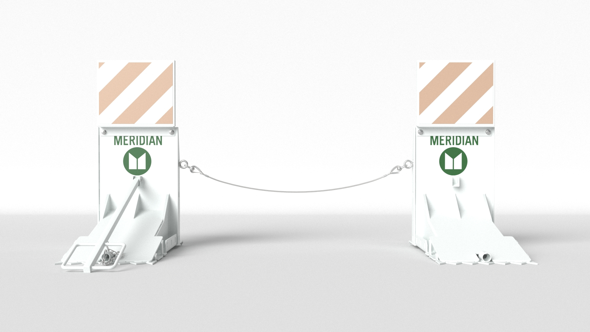 Hostile Vehicle Barriers 3D - TurboSquid 1986199