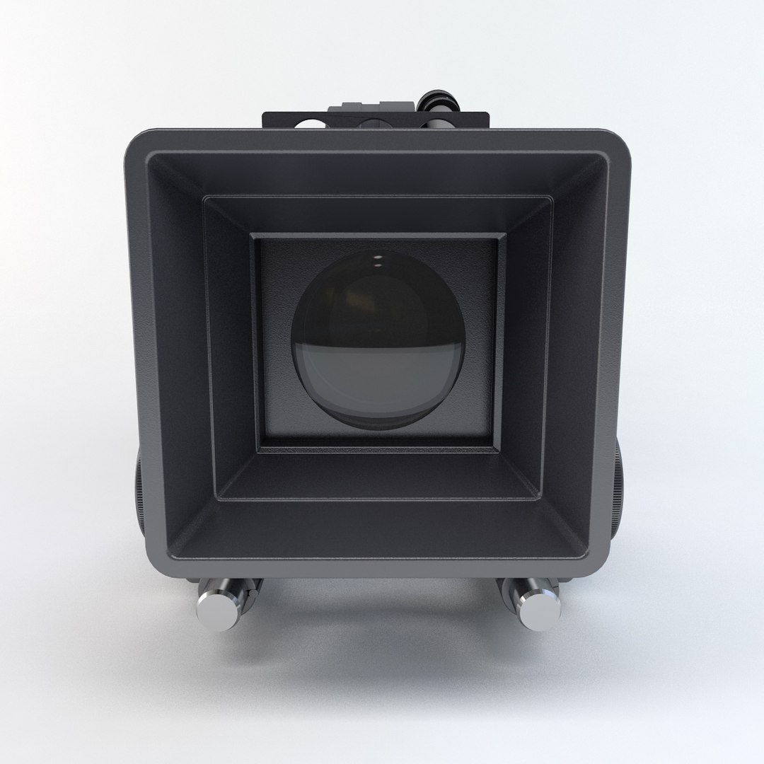 3d Model Movie Camera