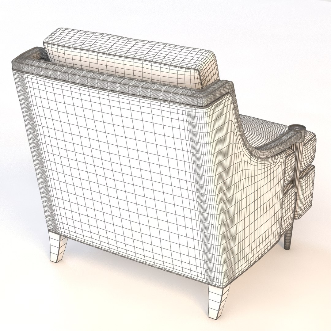 3d model baker signature lounge