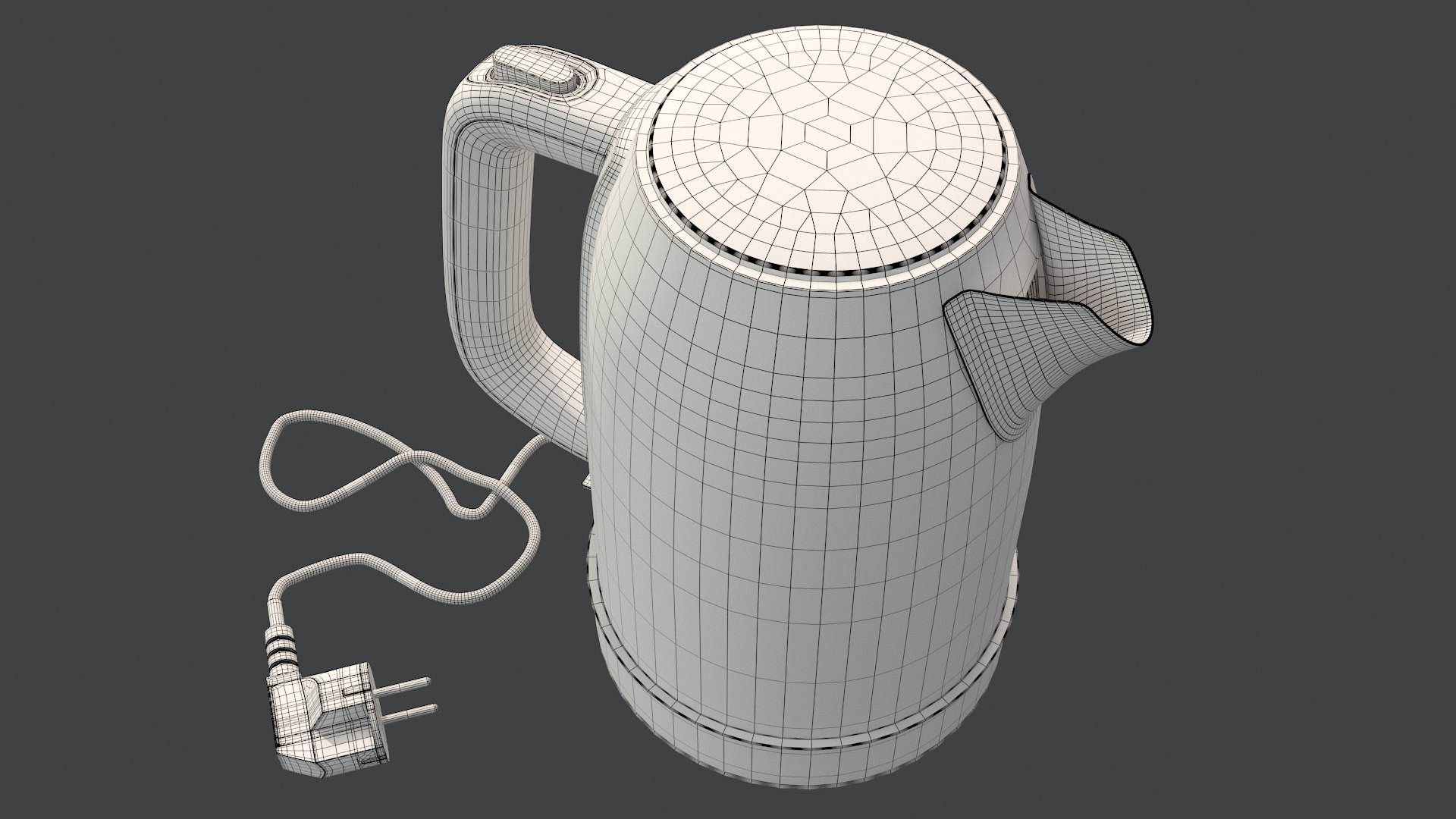 3D Electric Kettle Model - TurboSquid 1613077
