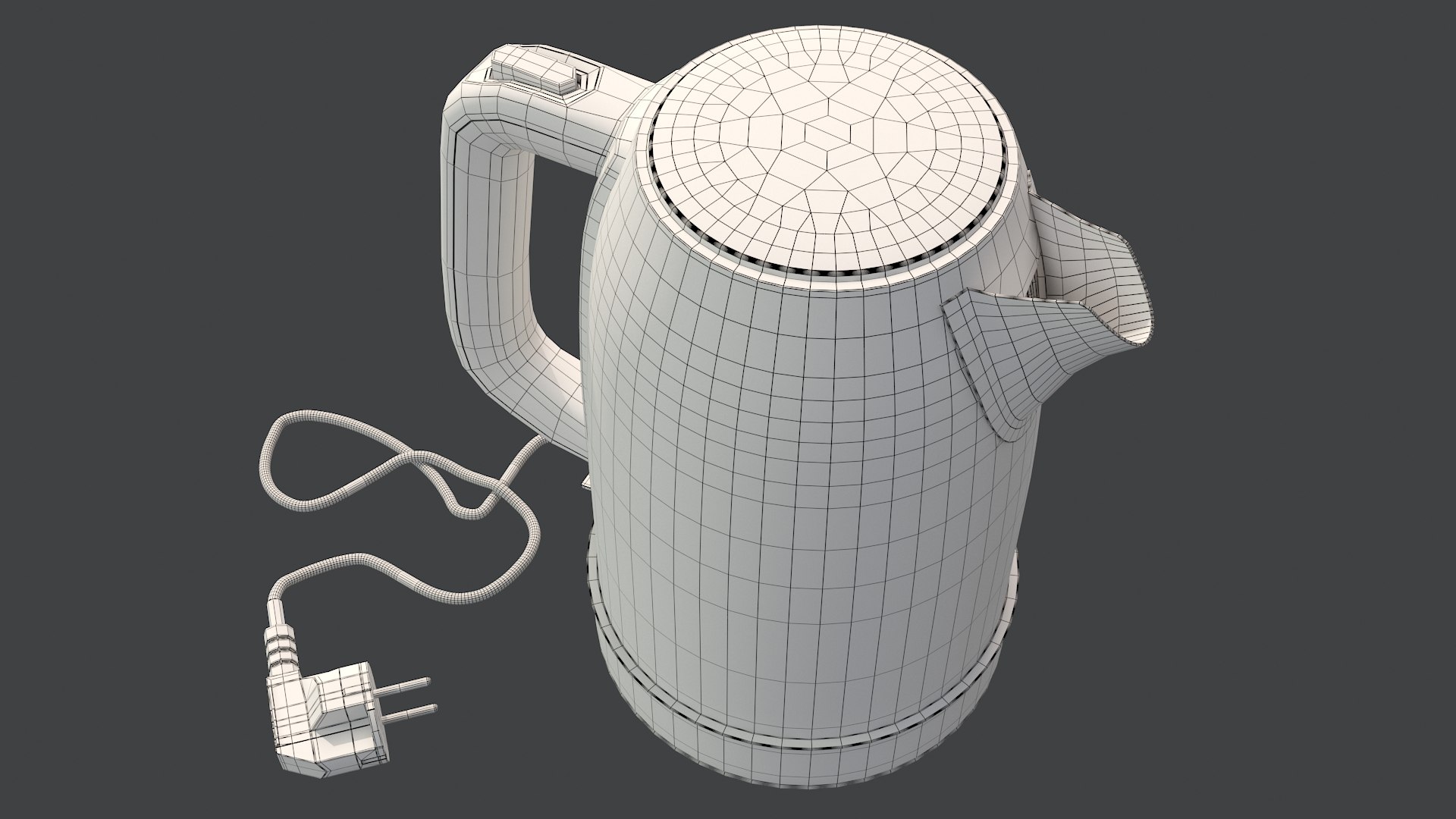 3D Electric Kettle Model - TurboSquid 1613077