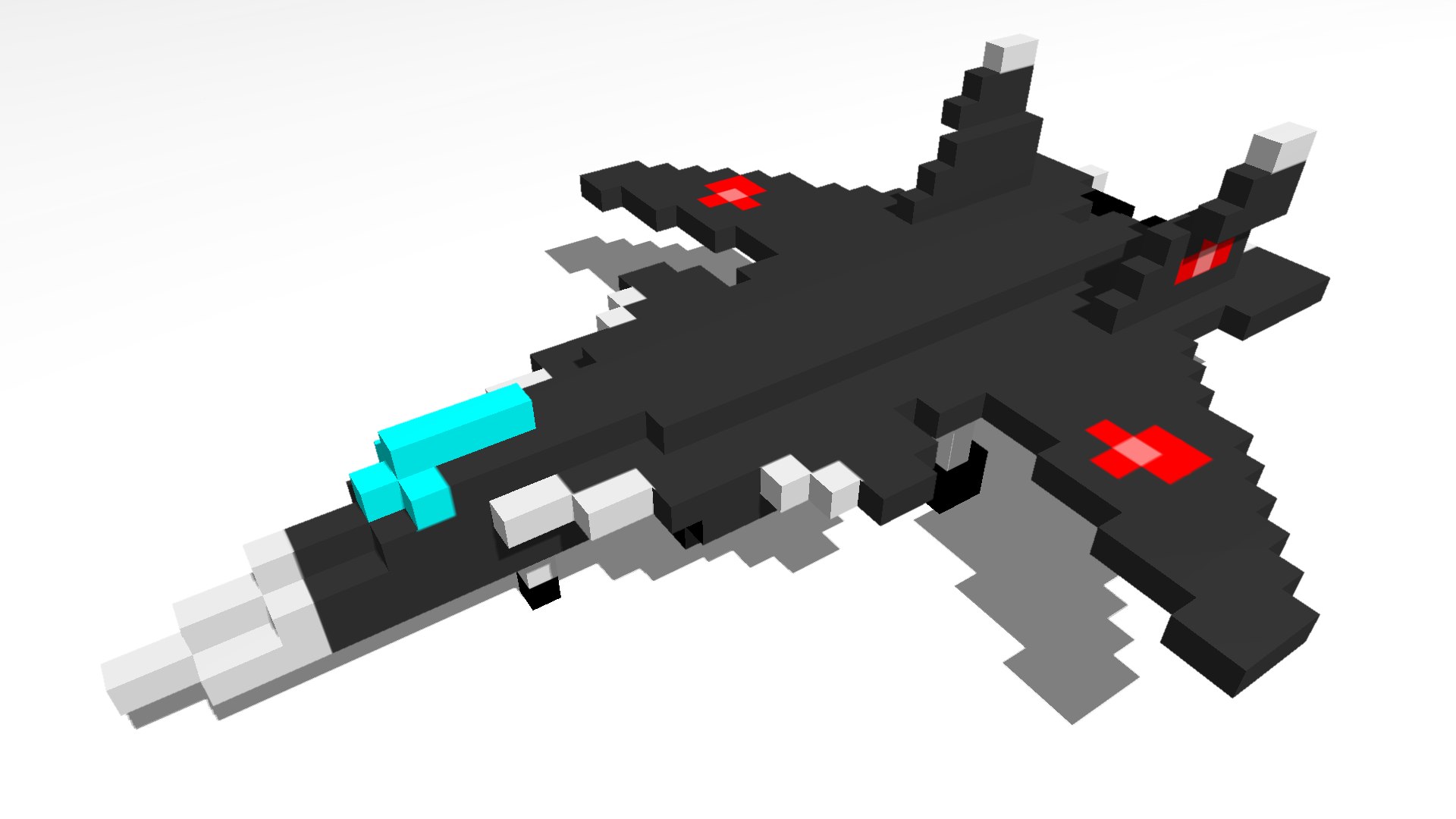 Su-47 pixelated model - TurboSquid 1899417