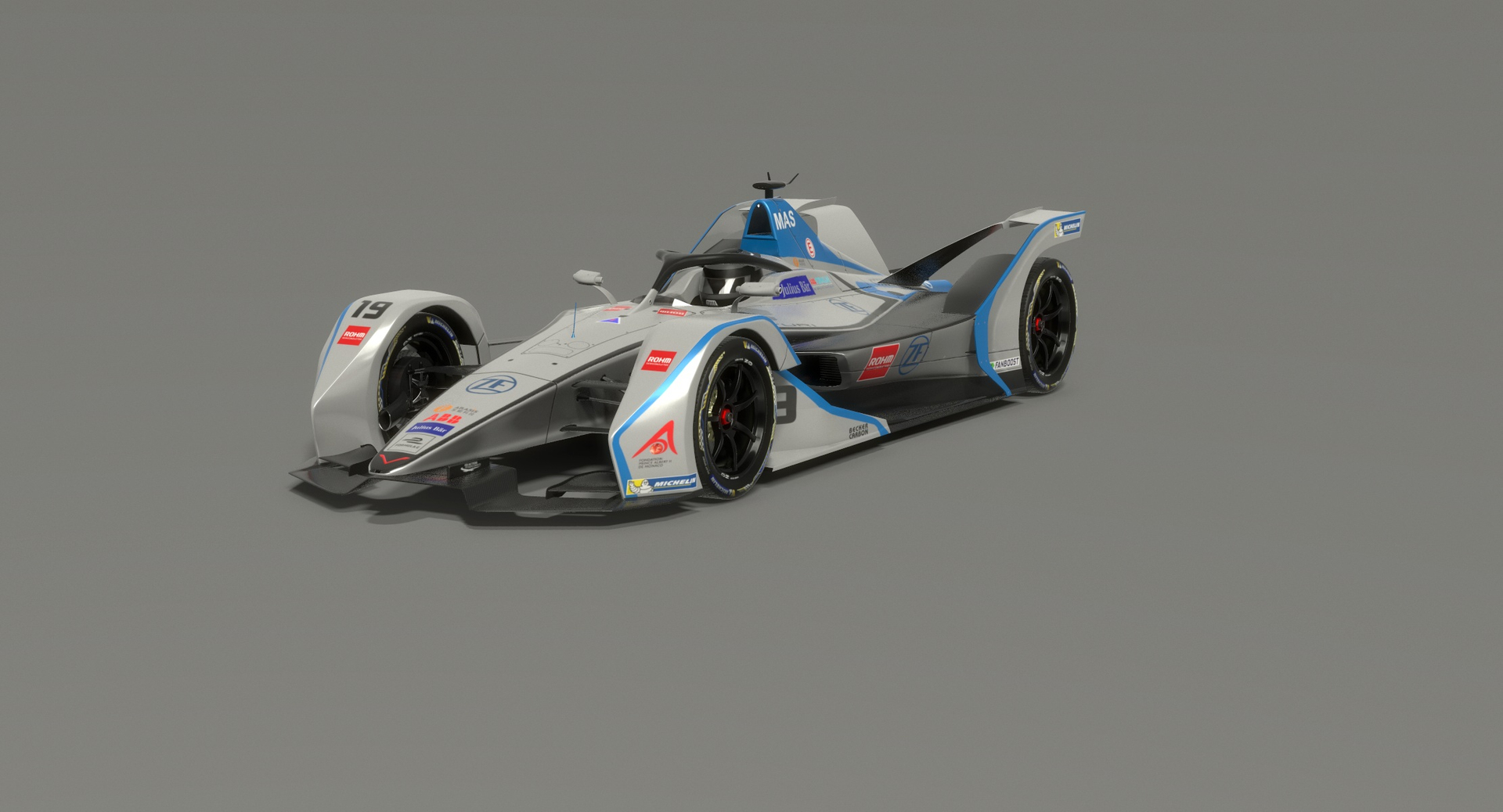 3D Gen2 Venturi Formula E Model - TurboSquid 1340710