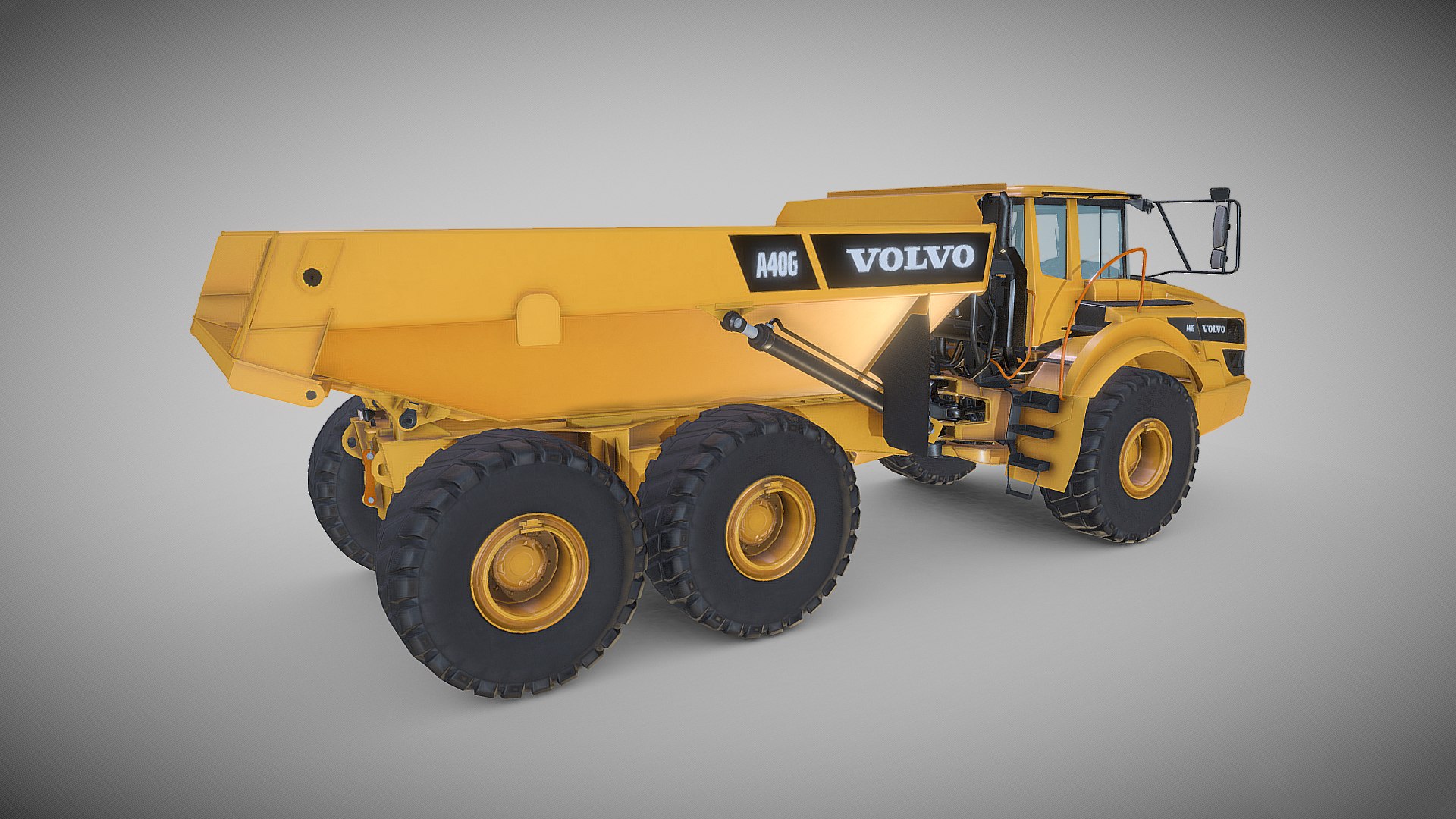 3D Model Volvo A40G - TurboSquid 2150924