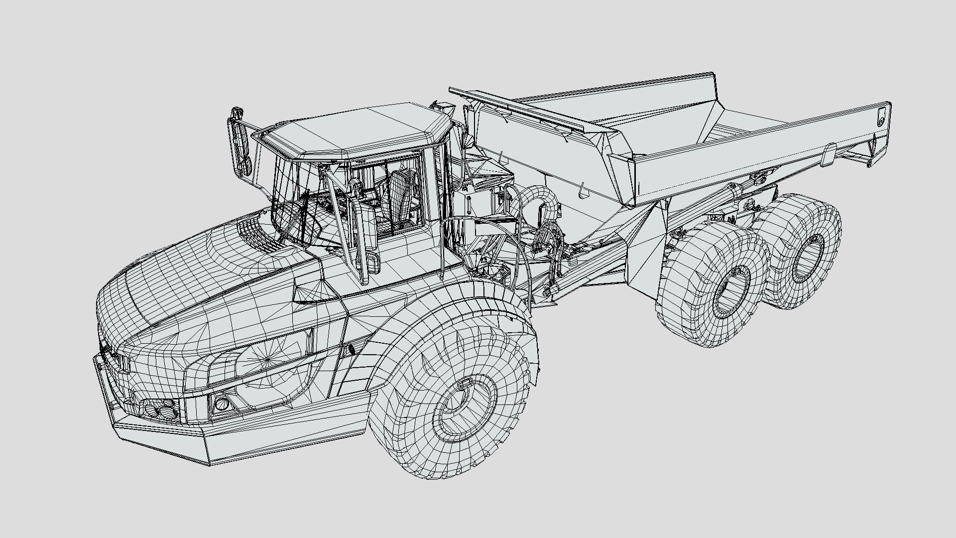 3D Model Volvo A40G - TurboSquid 2150924