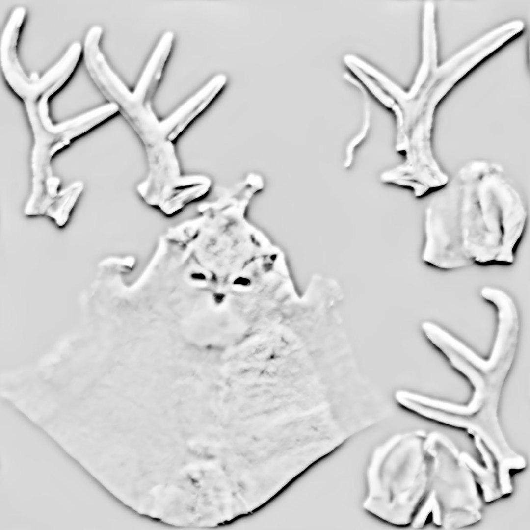 Wall Hanging Buck Deer Bust 3D model - TurboSquid 1860848