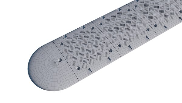 3D speed bump traffic model - TurboSquid 1679069