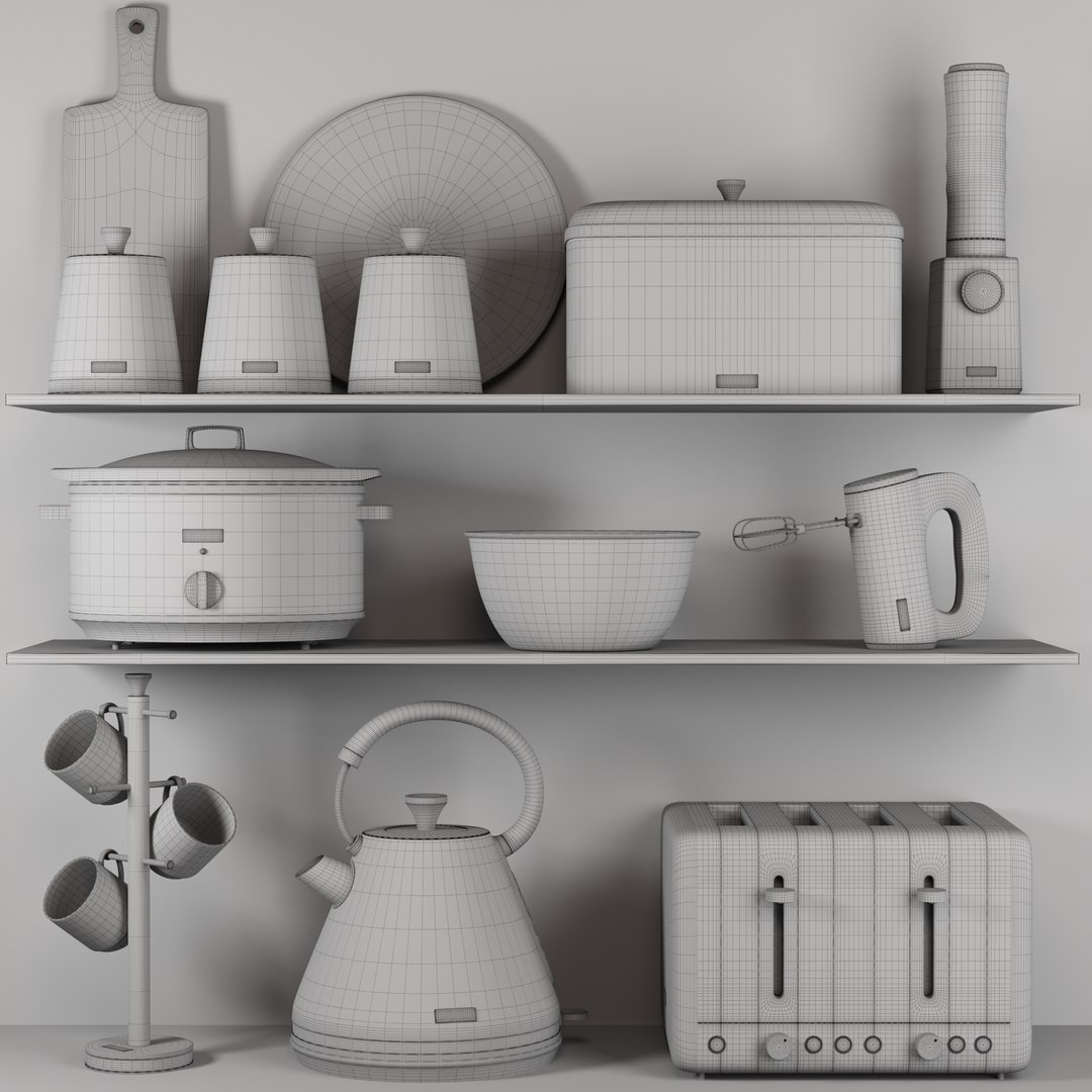 Kitchen Equipment 3D Model - TurboSquid 1932711