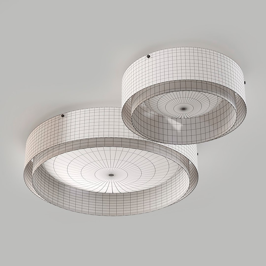 Ceiling Lights Casing Lamps 3D Model - TurboSquid 1562090