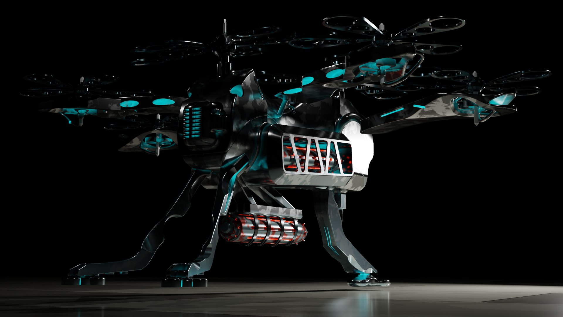 Sci-Fi Set 3D Model - TurboSquid 2147598