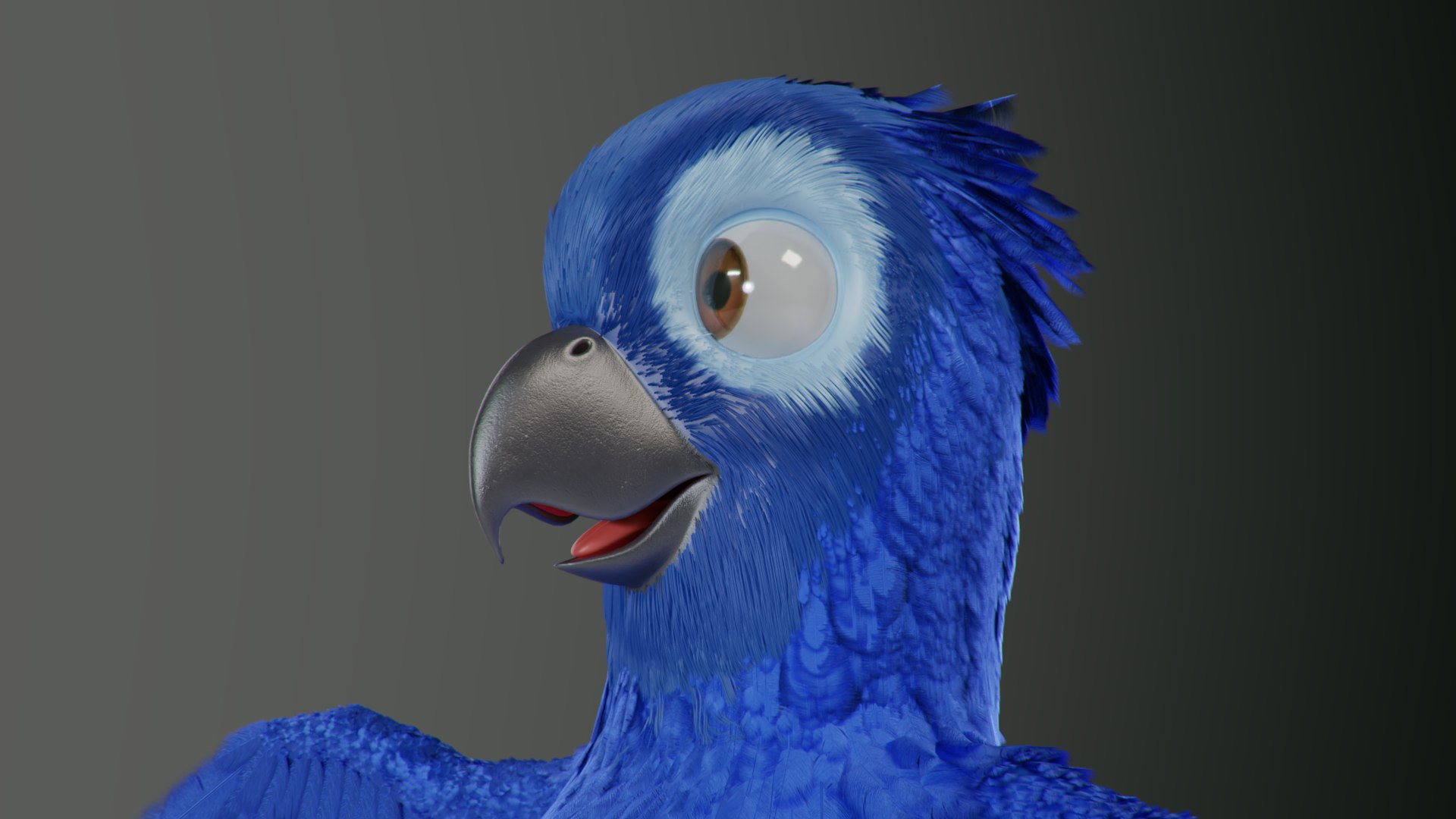 3D Parrot Ajwa Cartoon Bird In Blender Low-poly 3d Model - TurboSquid ...