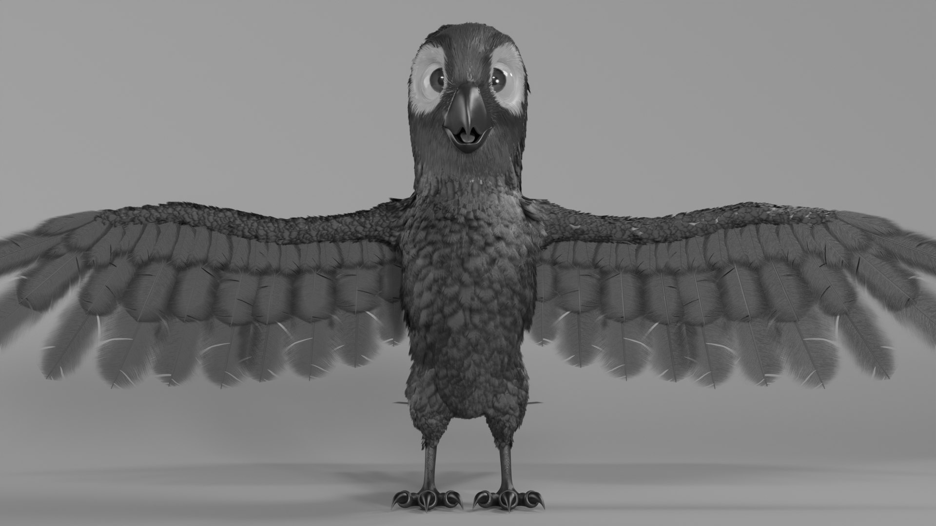 3D Parrot Ajwa Cartoon Bird In Blender Low-poly 3d Model - TurboSquid ...