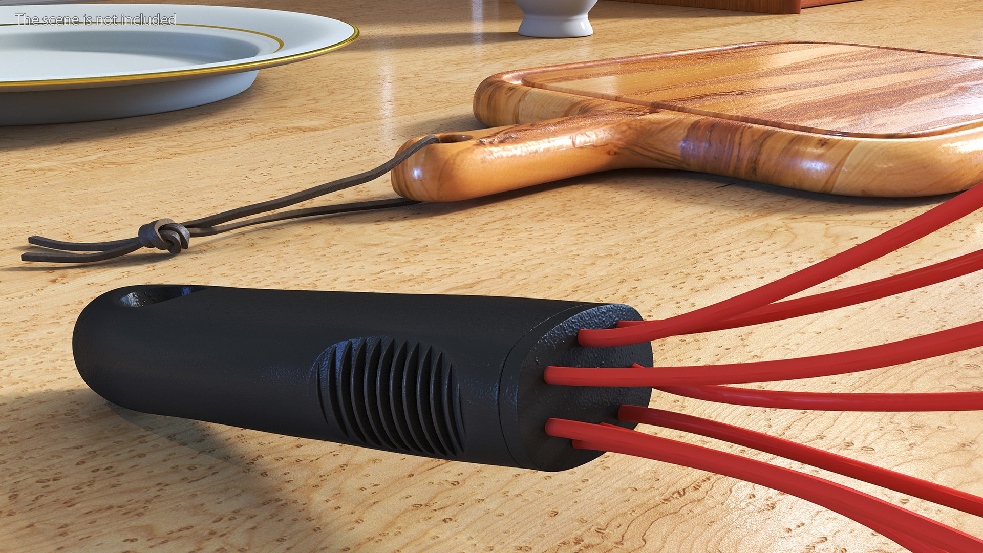 3D Red Silicone Balloon Whisk - TurboSquid 2145964