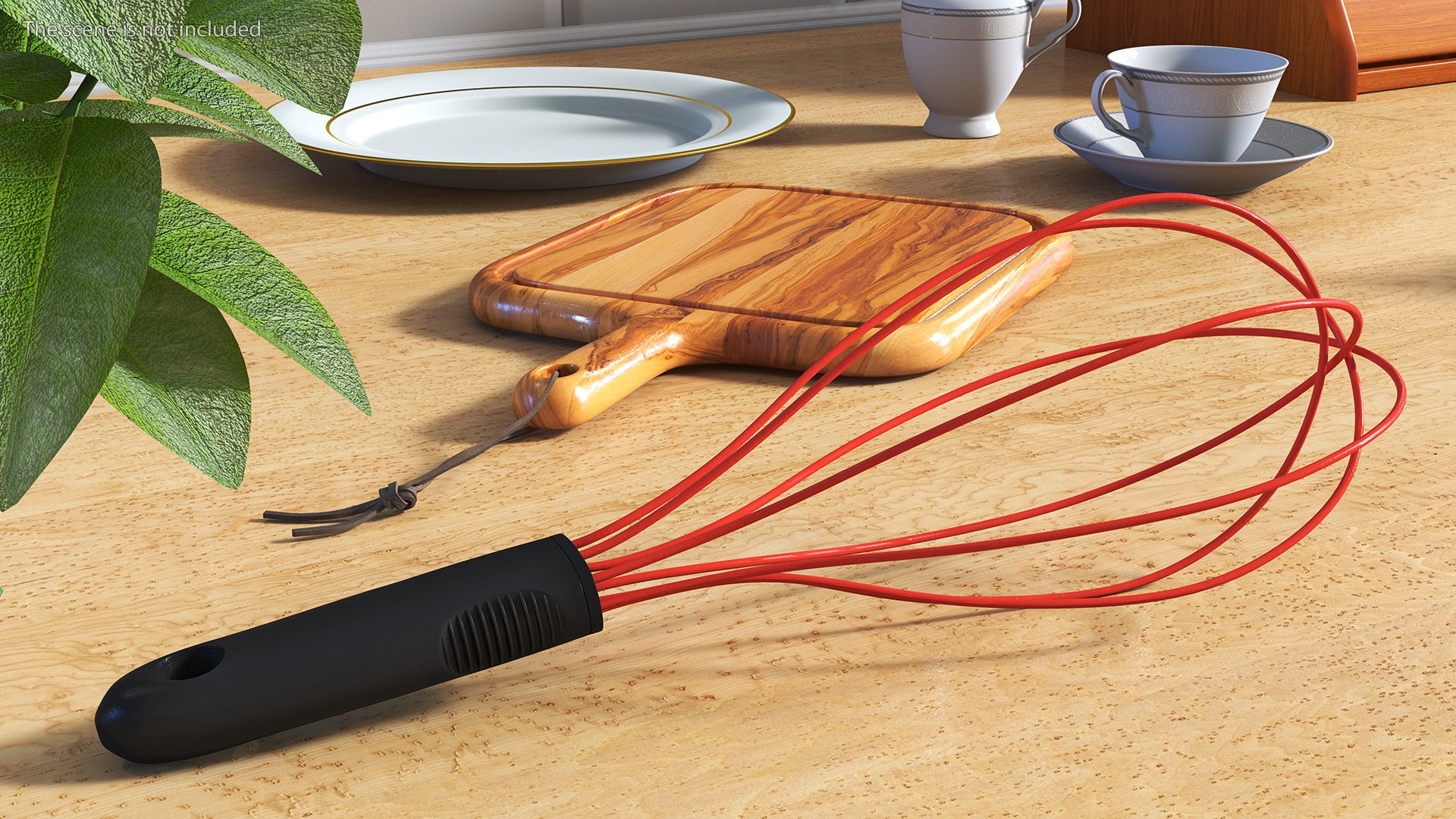 3D Red Silicone Balloon Whisk - TurboSquid 2145964