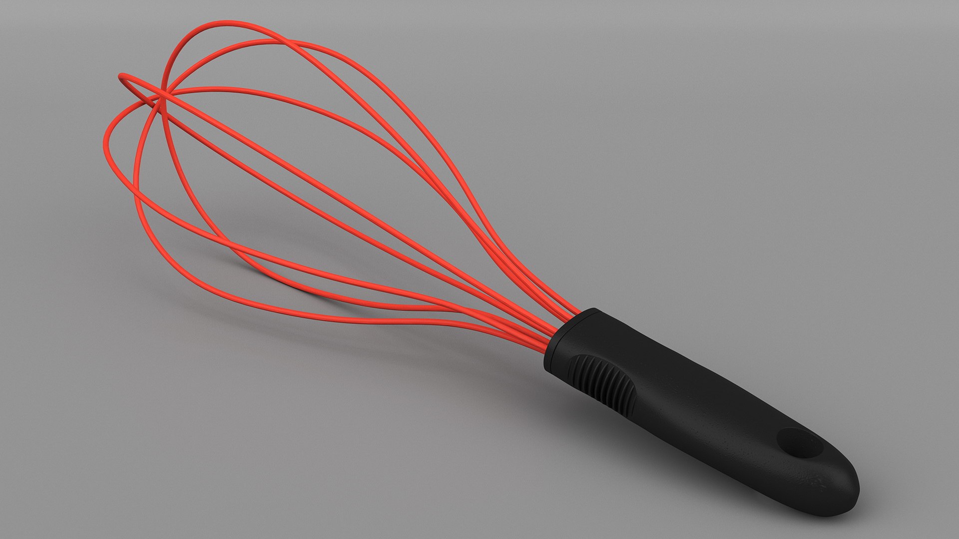 3D Red Silicone Balloon Whisk - TurboSquid 2145964