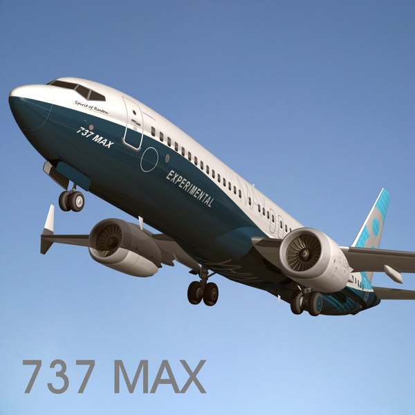 Boeing 737 Blender 모델 다운로드 용 | TurboSquid