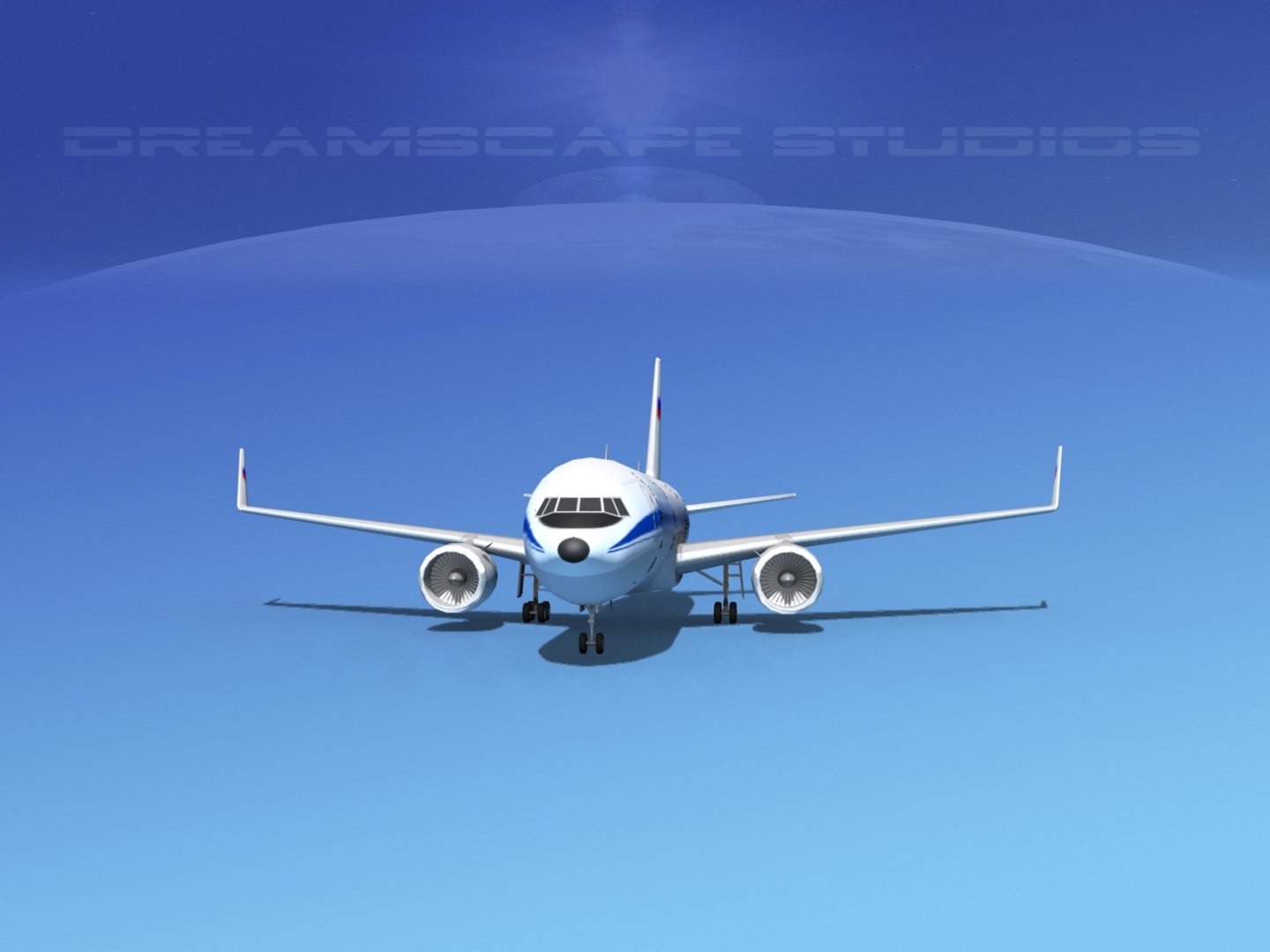 3d Model Airlines Boeing 767 767-300
