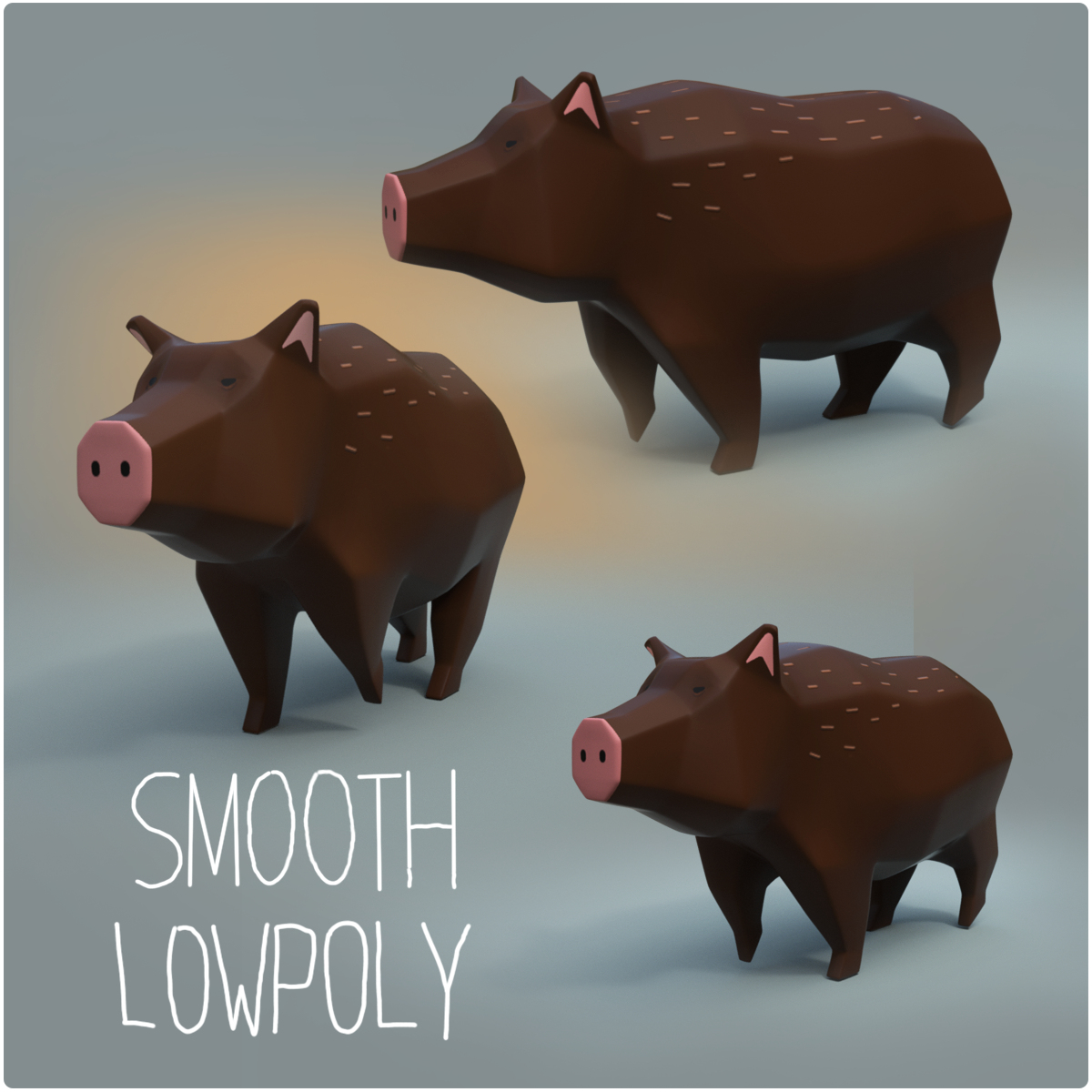 3D boar animation rigged - TurboSquid 1566221