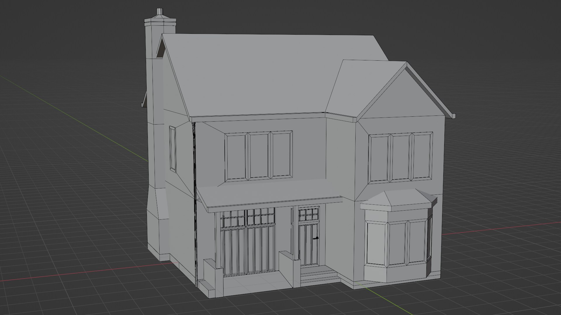 British House Design Collection 3D Model - TurboSquid 2131863