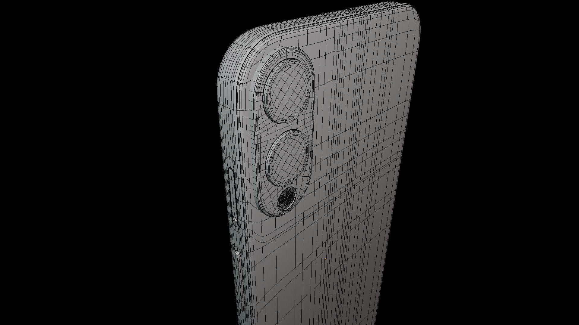 Generic Smartphone 3d Model With Frameless Modern Screen 3D Model ...