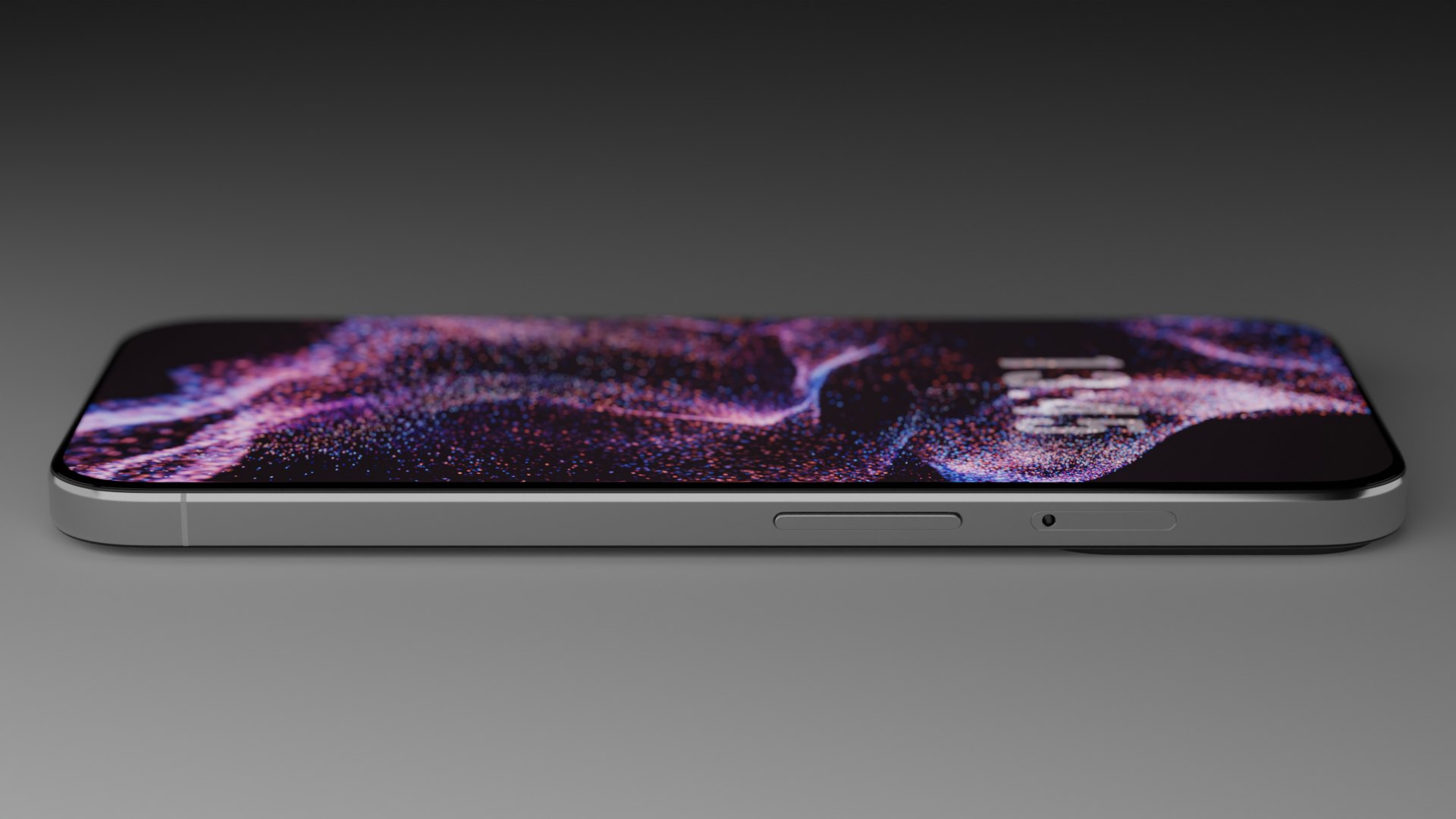 Generic Smartphone 3d Model With Frameless Modern Screen 3D Model ...