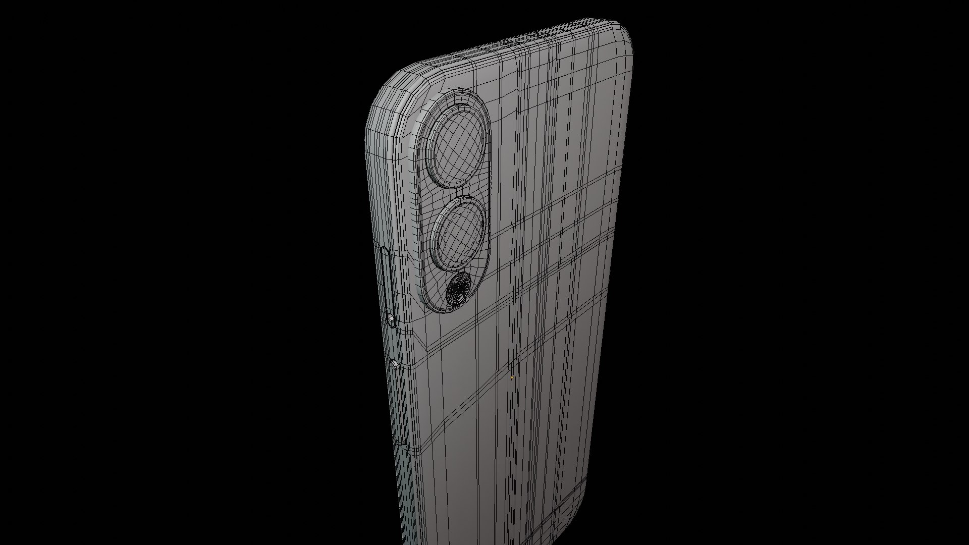 Generic Smartphone 3d Model With Frameless Modern Screen 3D Model ...