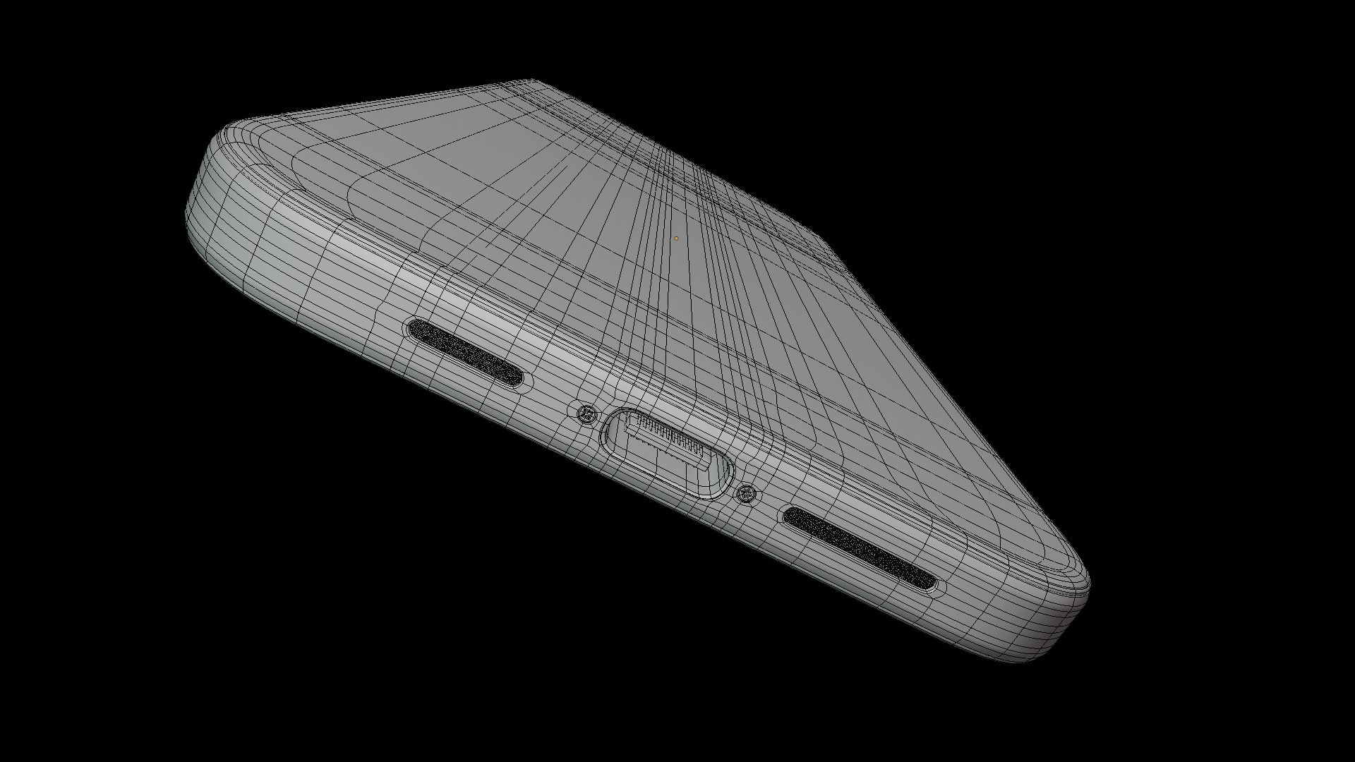 Generic Smartphone 3d Model With Frameless Modern Screen 3D Model ...