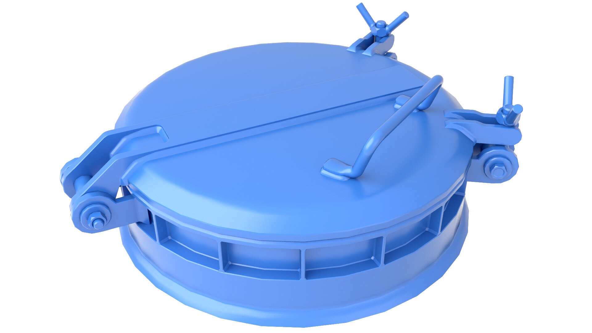 3D Hatches Manholes V2 - TurboSquid 2412256