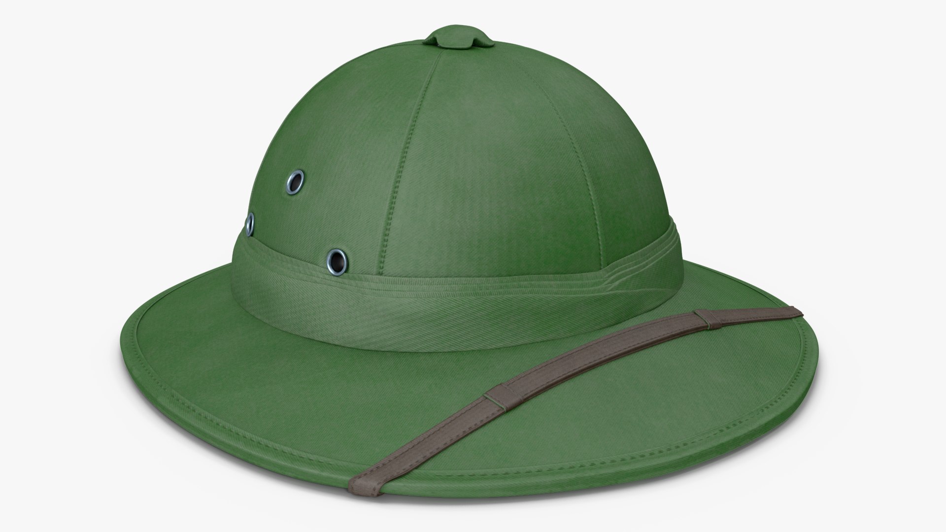 3D Pith Helmet Green Model - TurboSquid 2395934