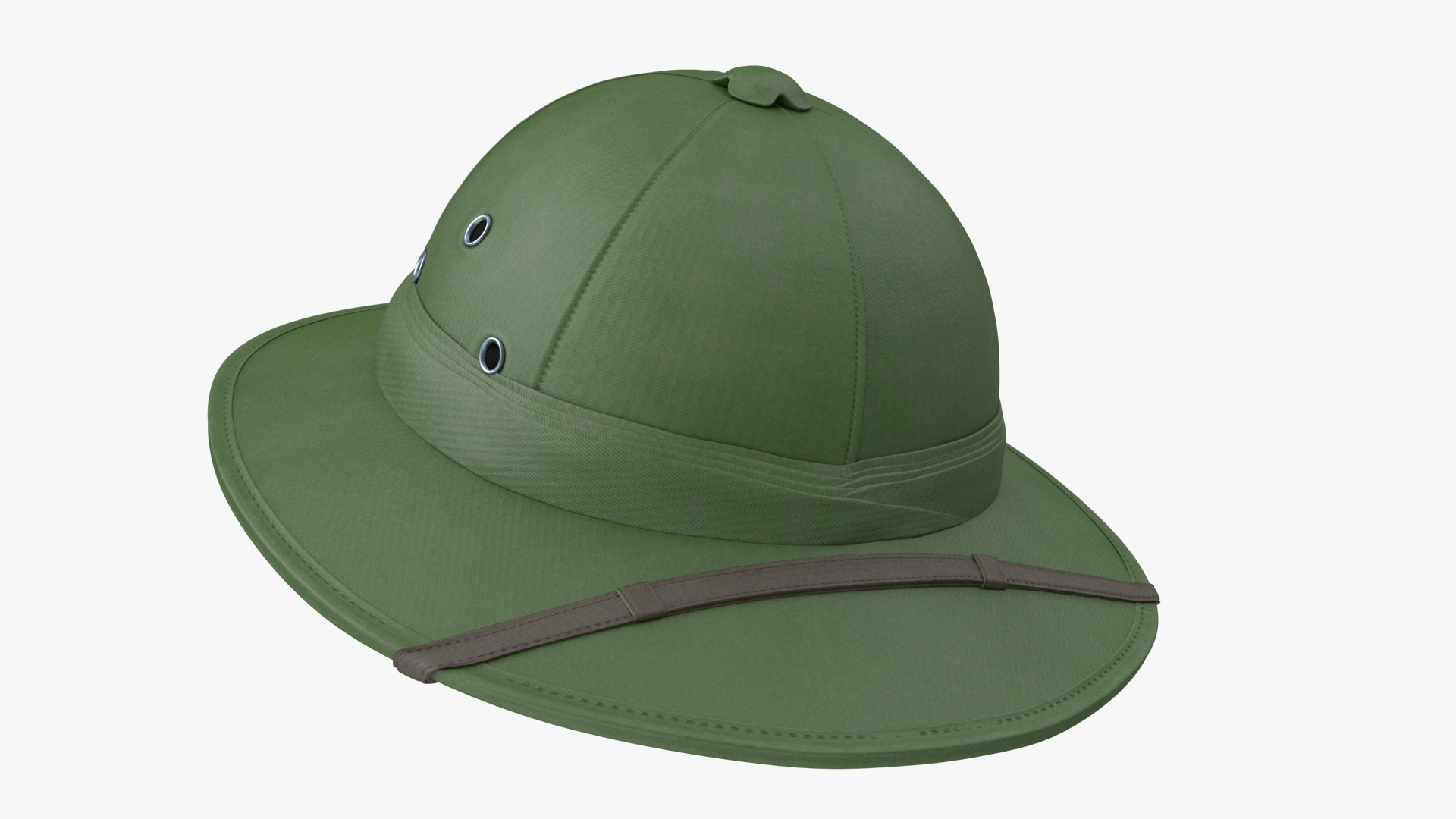 3D Pith Helmet Green Model - TurboSquid 2395934