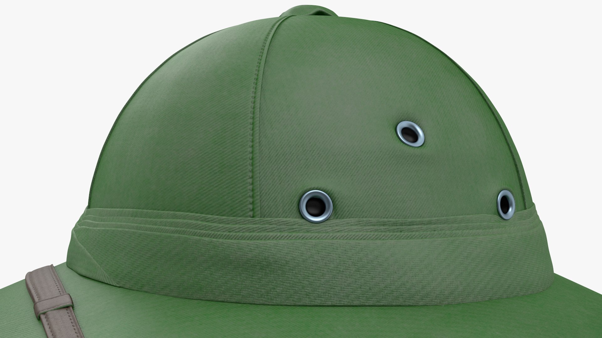 3D Pith Helmet Green Model - TurboSquid 2395934
