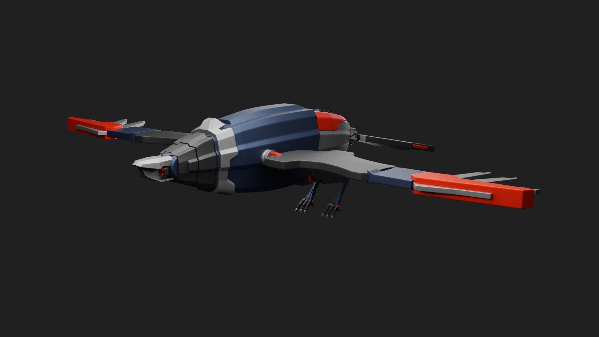 Robotic Raven 3D model - TurboSquid 2034717