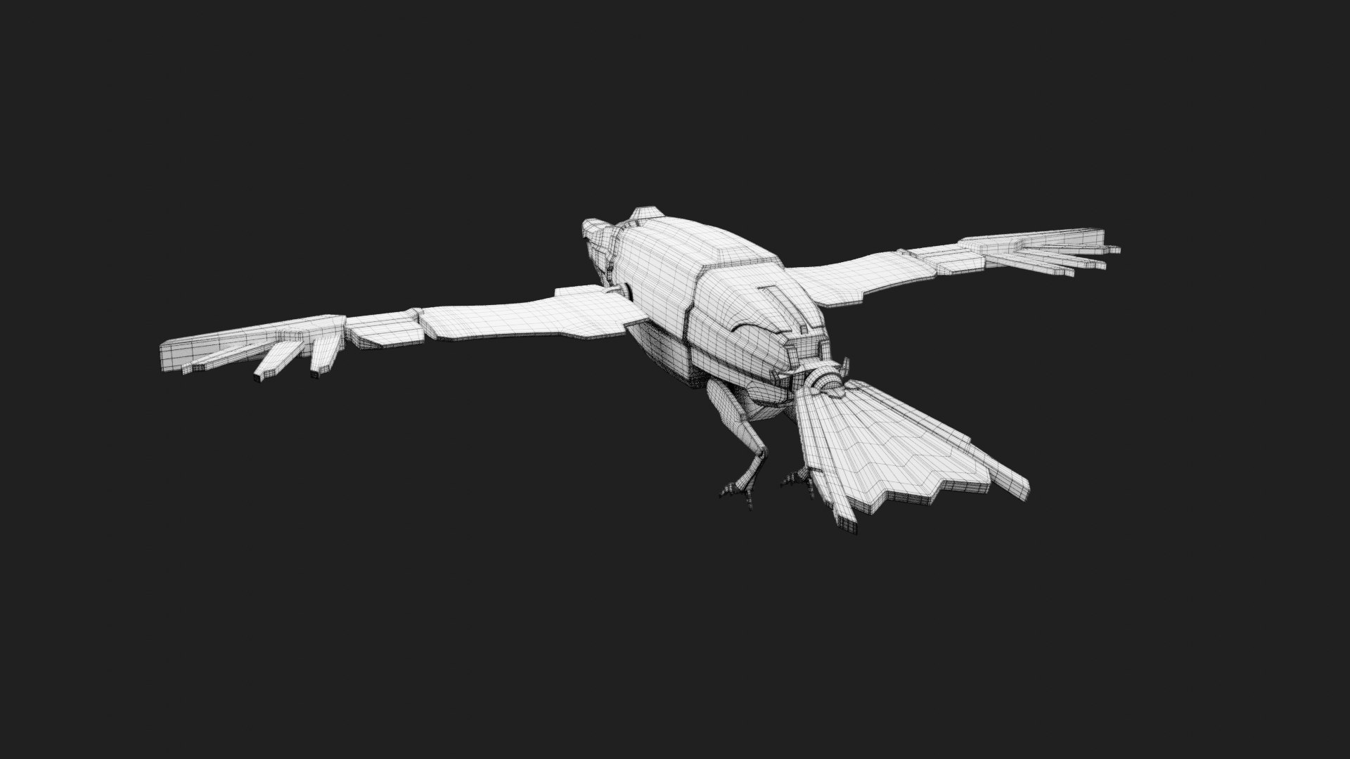 Robotic Raven 3D model - TurboSquid 2034717