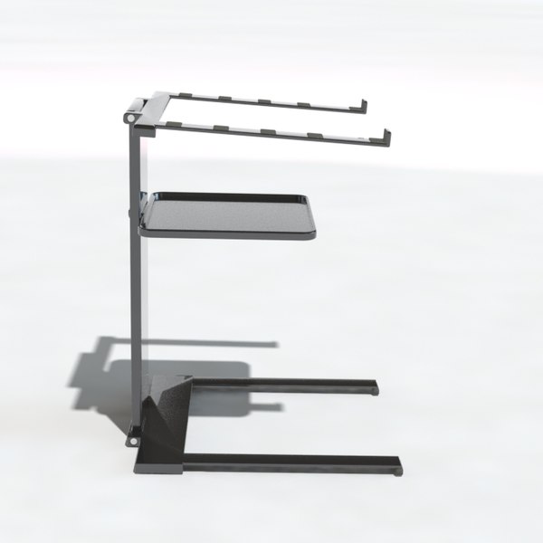 laptop stand dj 3d 3ds