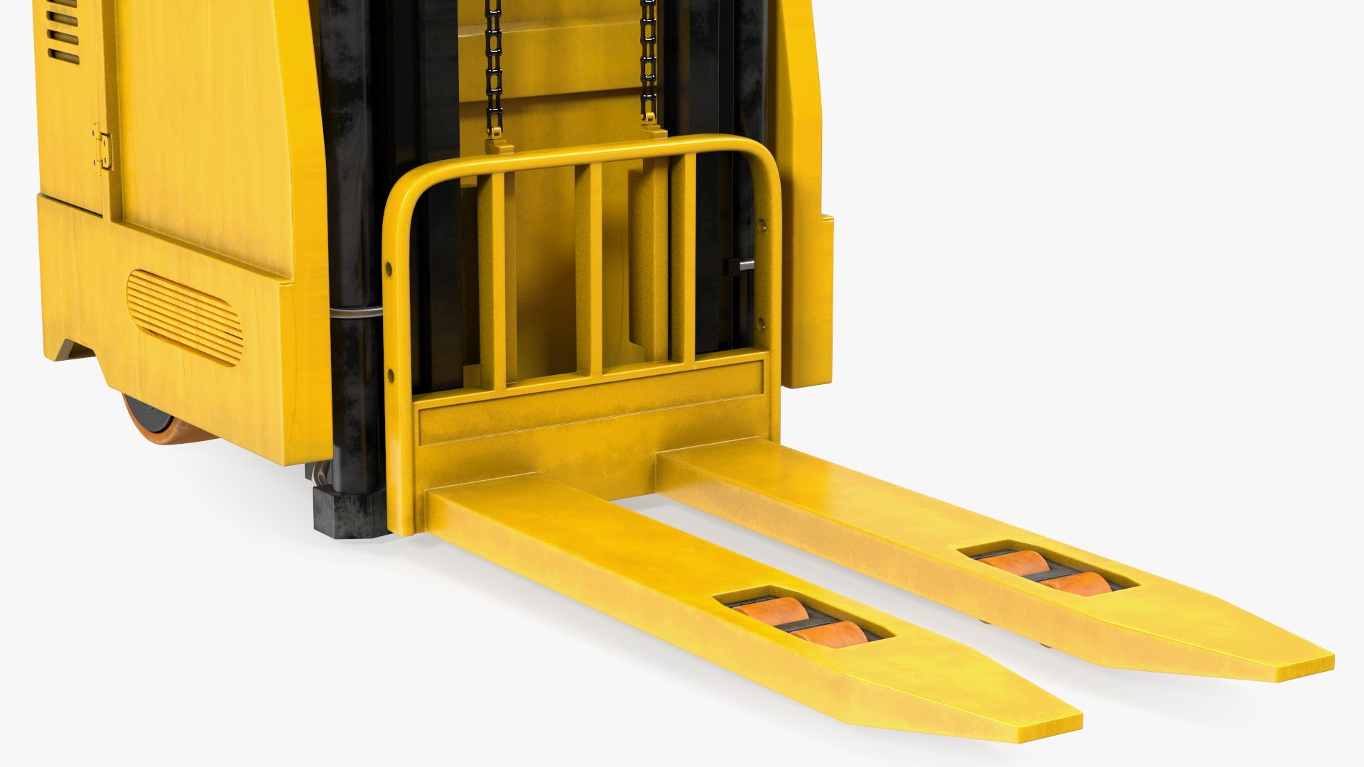 3D Industrial Rider Stacker Model - TurboSquid 2198558