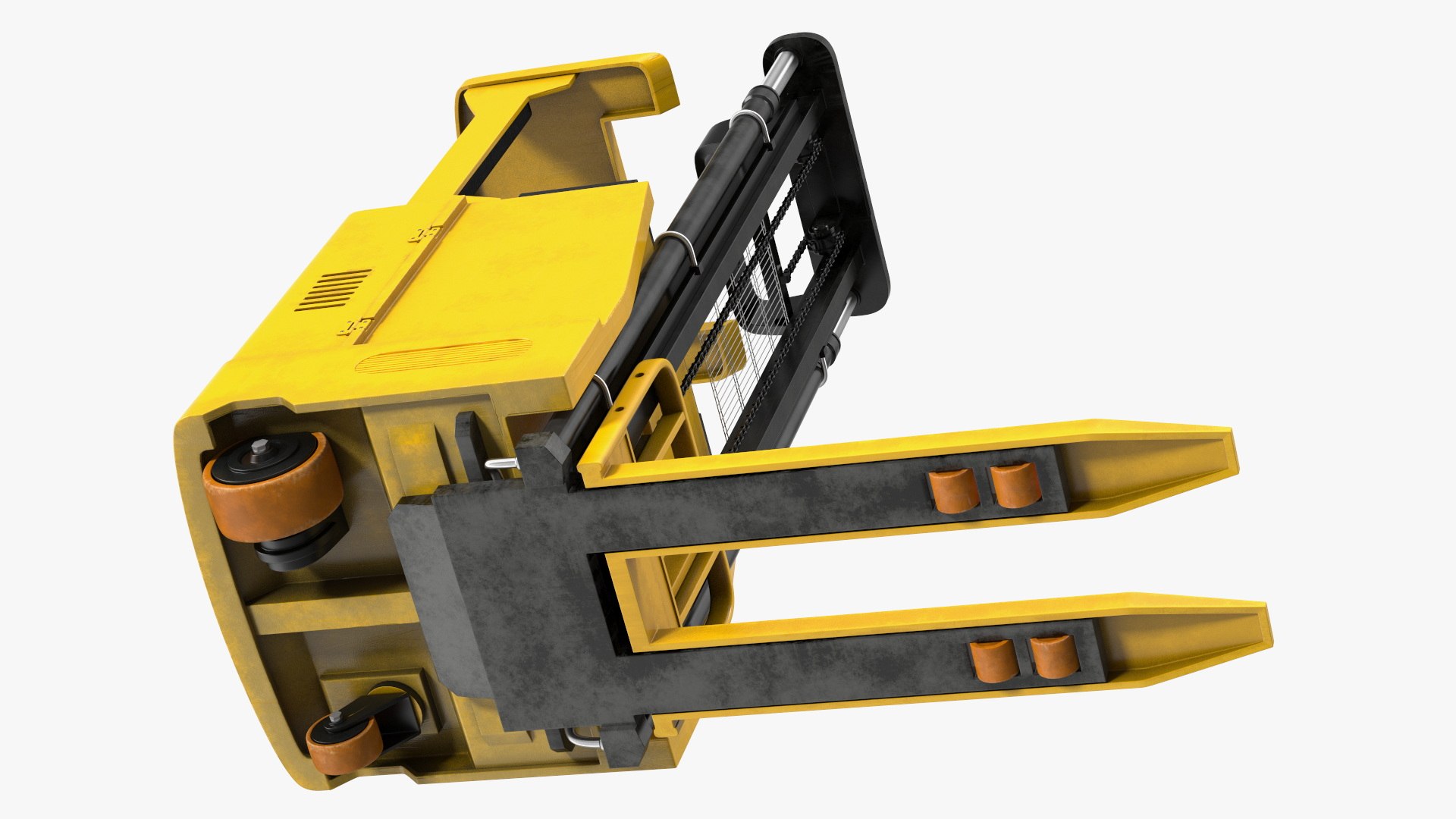 3D Industrial Rider Stacker Model - TurboSquid 2198558