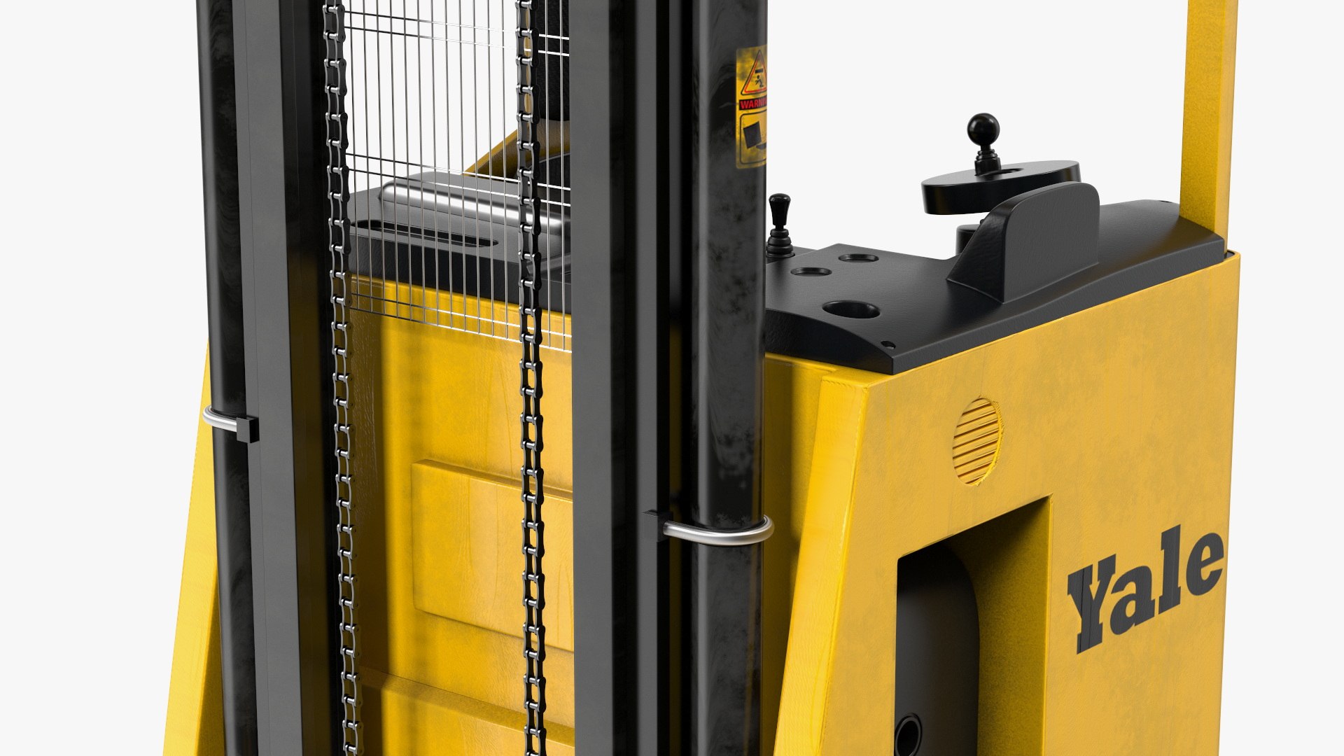 3D Industrial Rider Stacker Model - TurboSquid 2198558