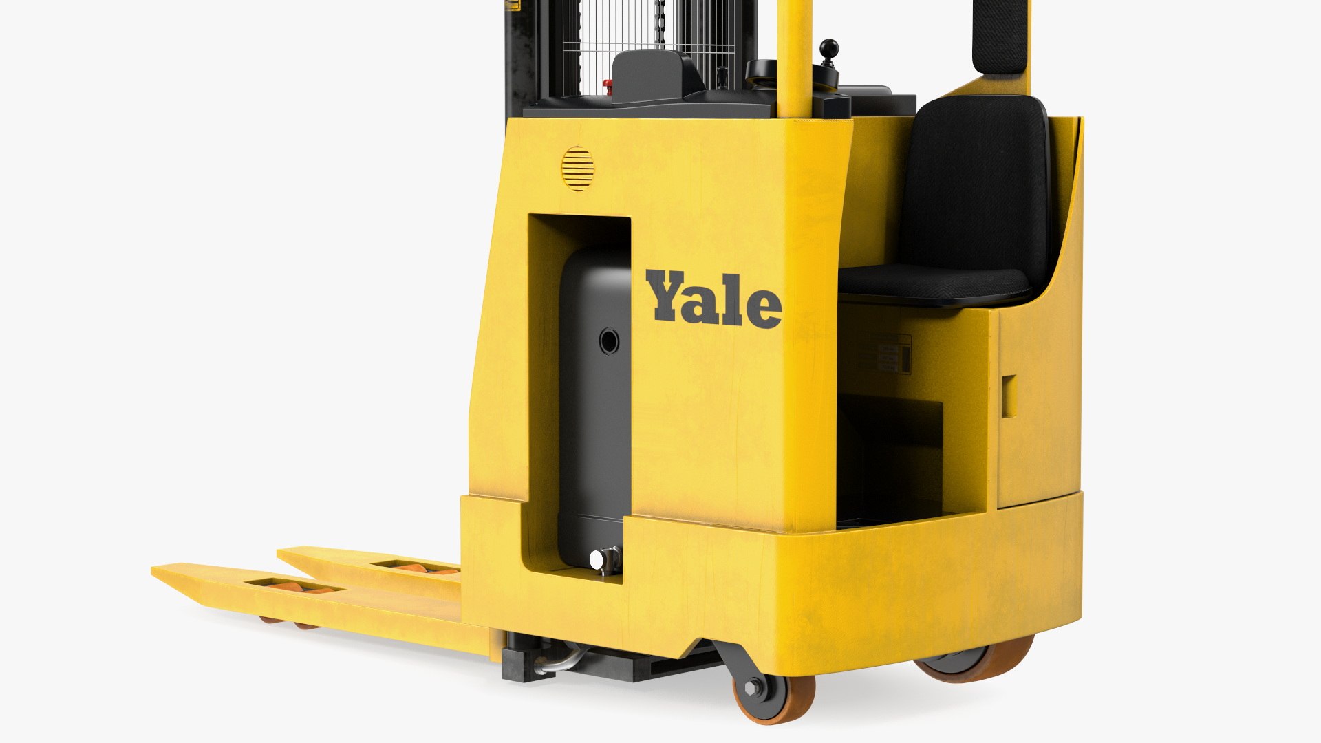 3D Industrial Rider Stacker Model - TurboSquid 2198558