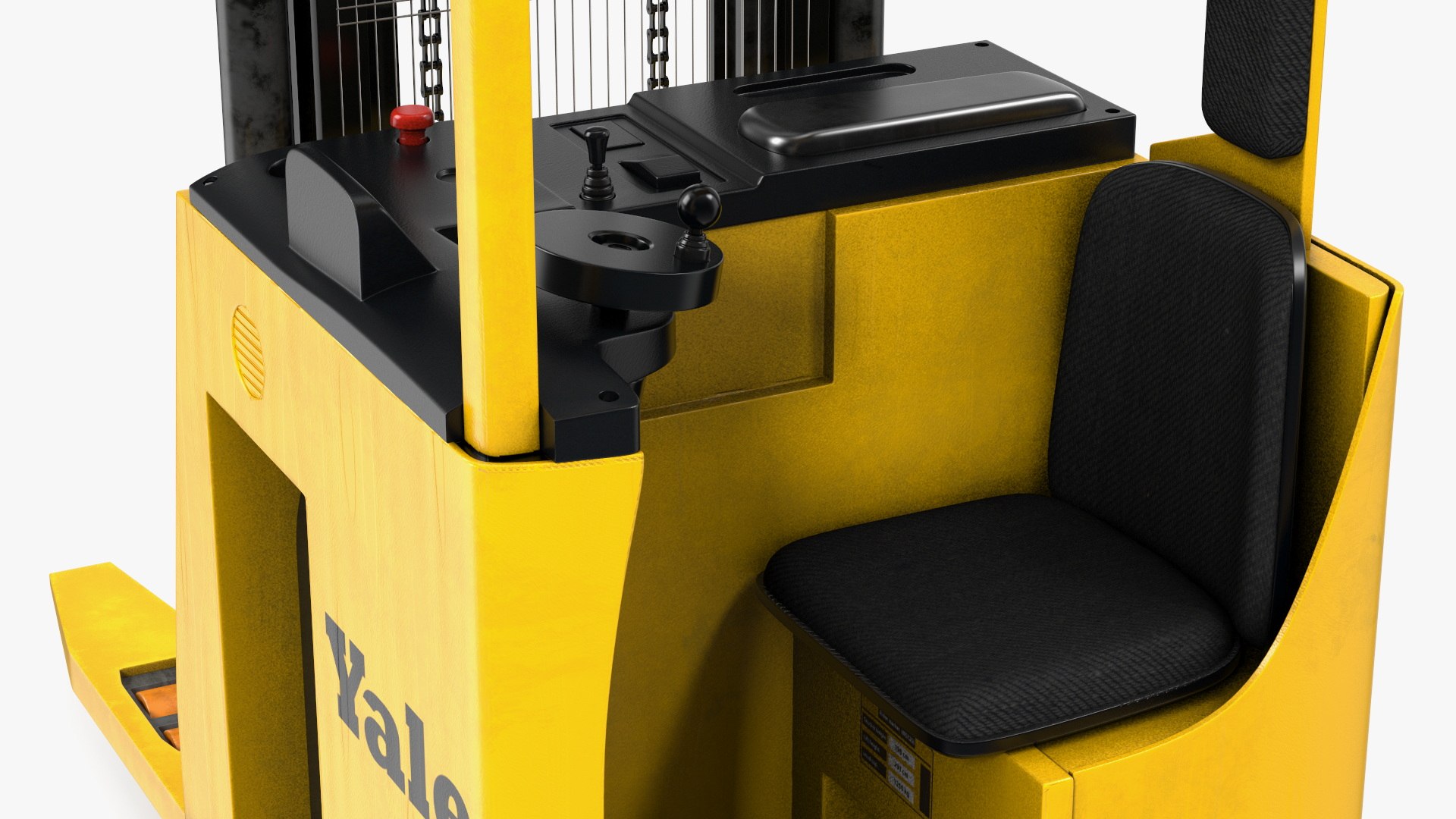 3D Industrial Rider Stacker Model - TurboSquid 2198558