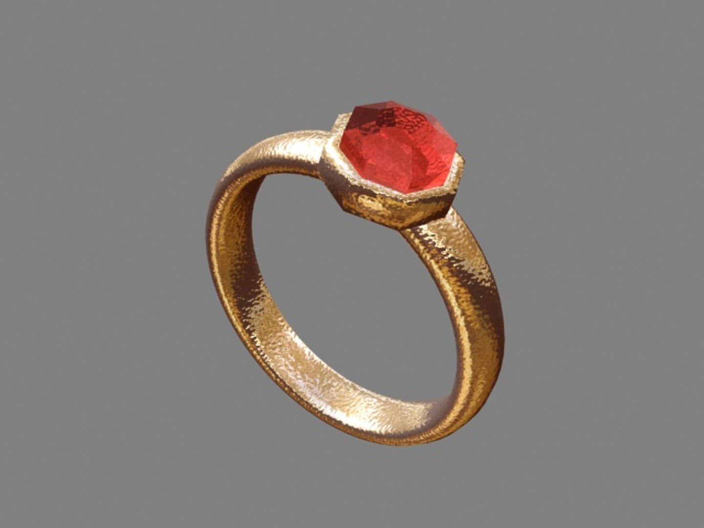ring gemstone 3d 3ds