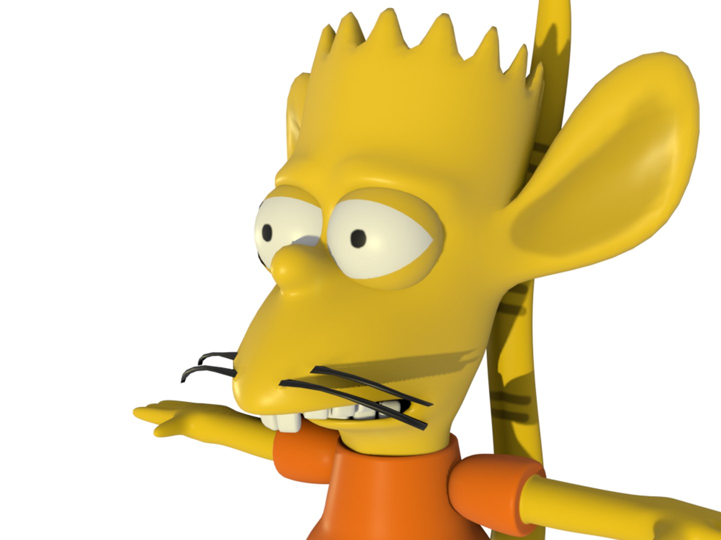Bart Simpson Rigged Character 3D Model - TurboSquid 1564014