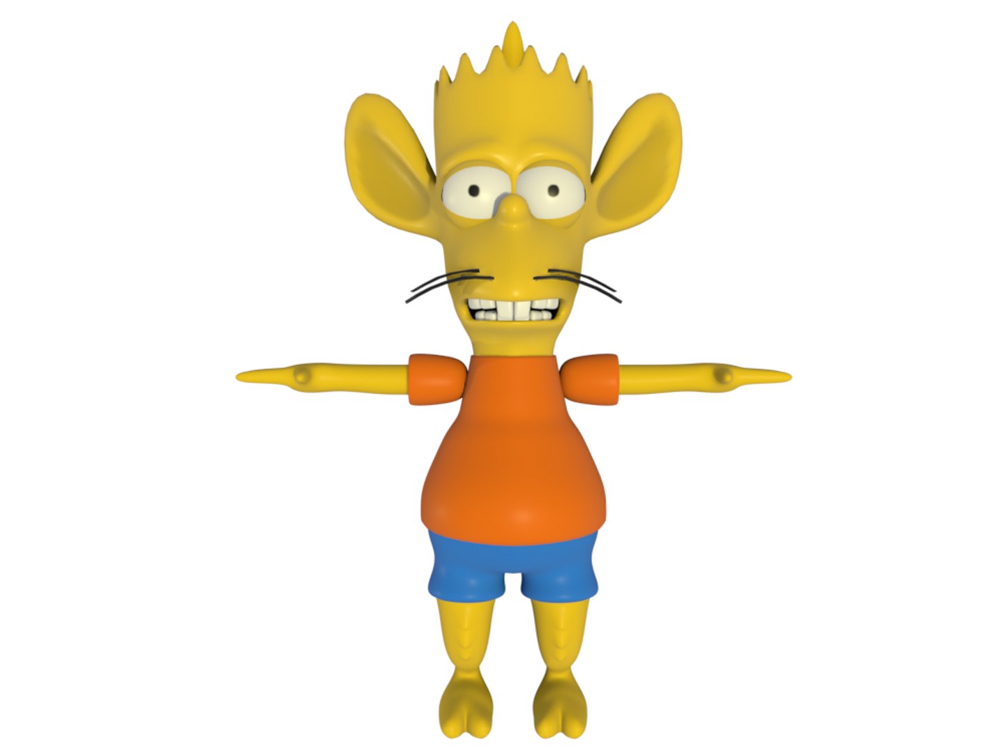Bart Simpson Rigged Character 3D Model - TurboSquid 1564014